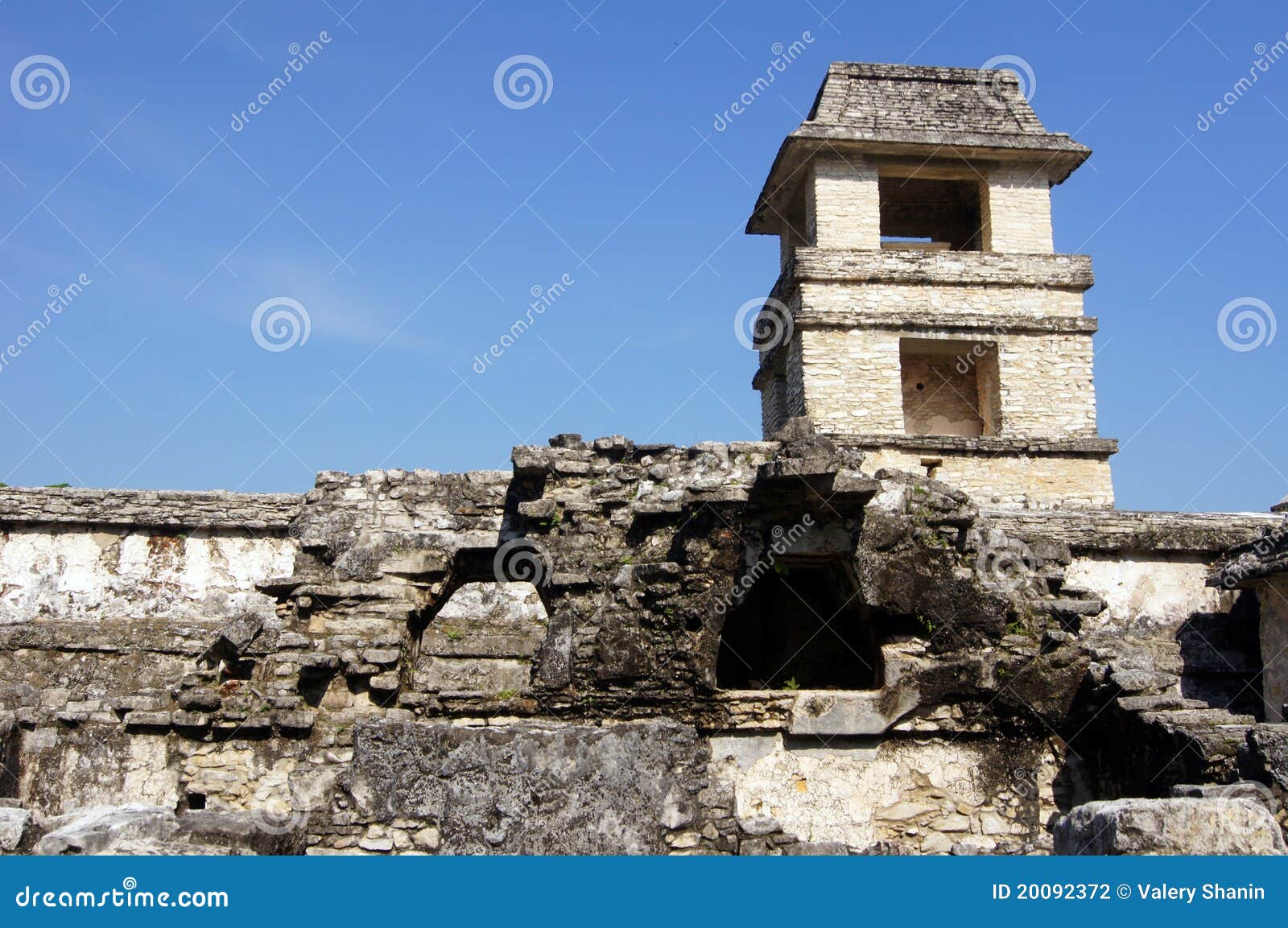Tower stock photo. Image of tower, mayan, mexico, ruin - 20092372