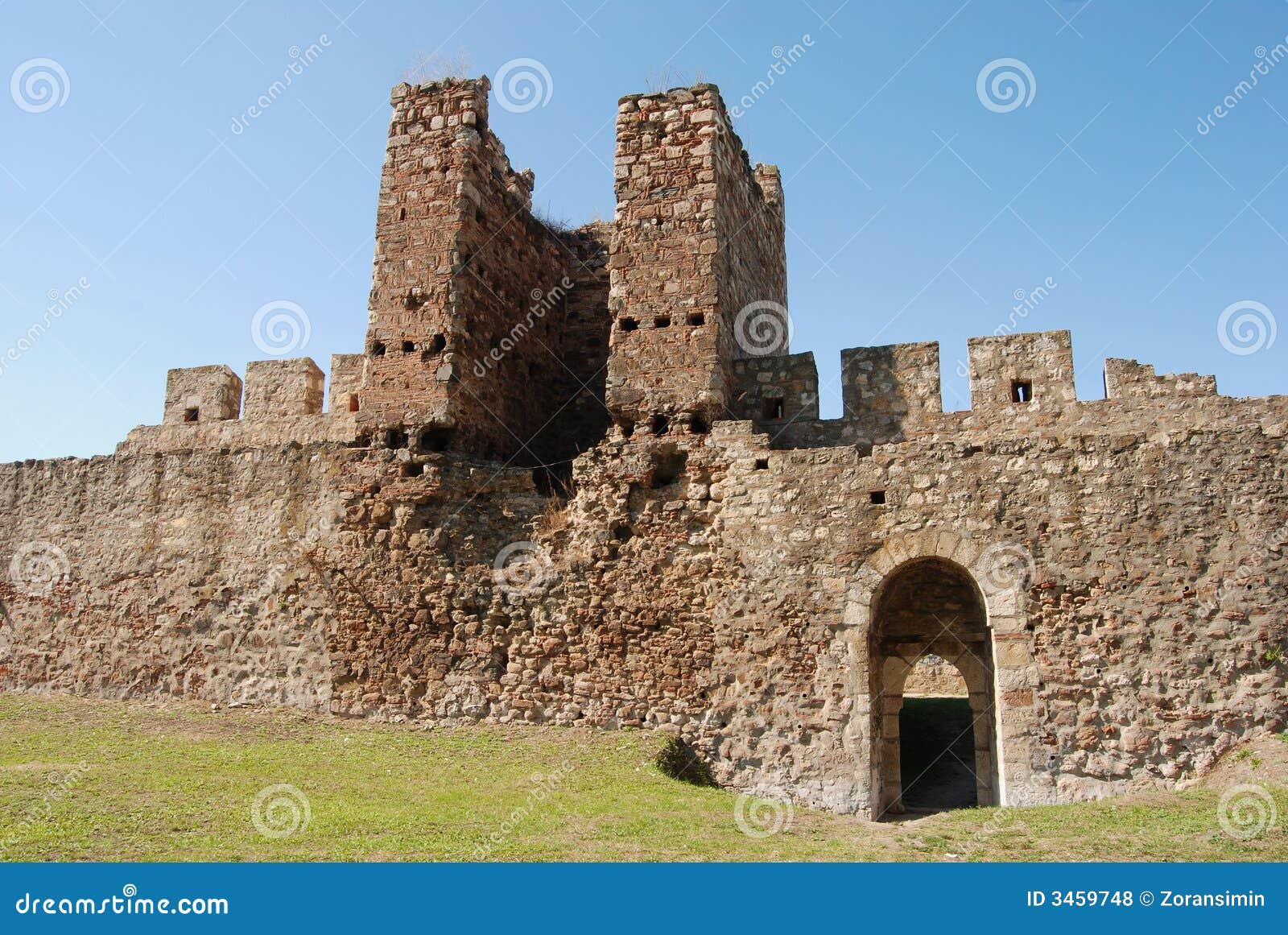 Tower 22 stock photo. Image of fortification, historic - 3459748