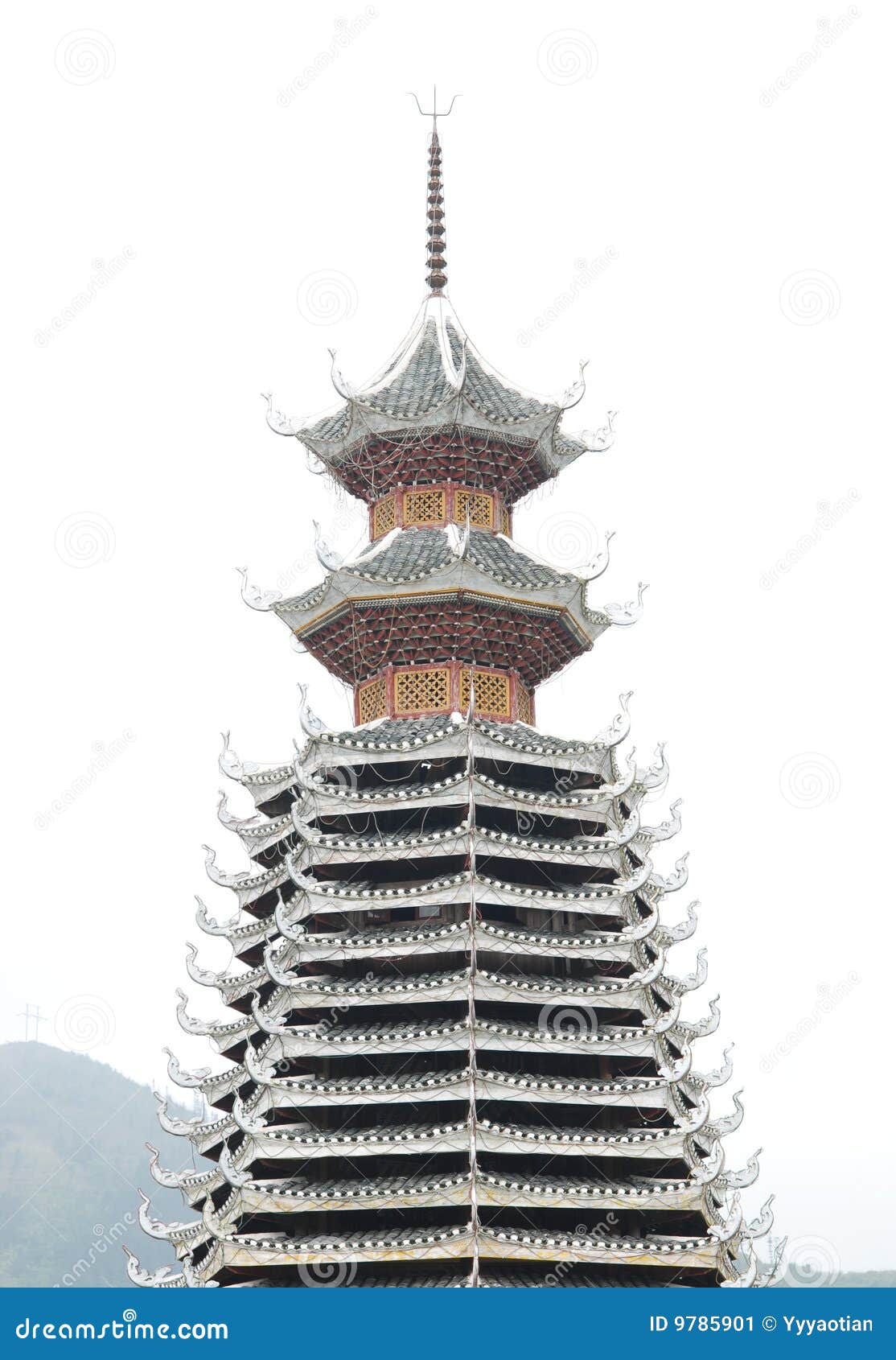 A tower stock image. Image of building, characteristics - 9785901
