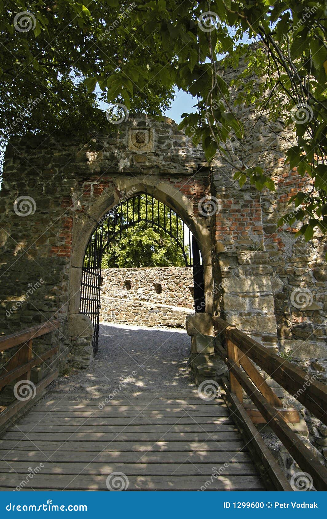 Tower Arch stock photo. Image of wood, mystical, king - 1299600