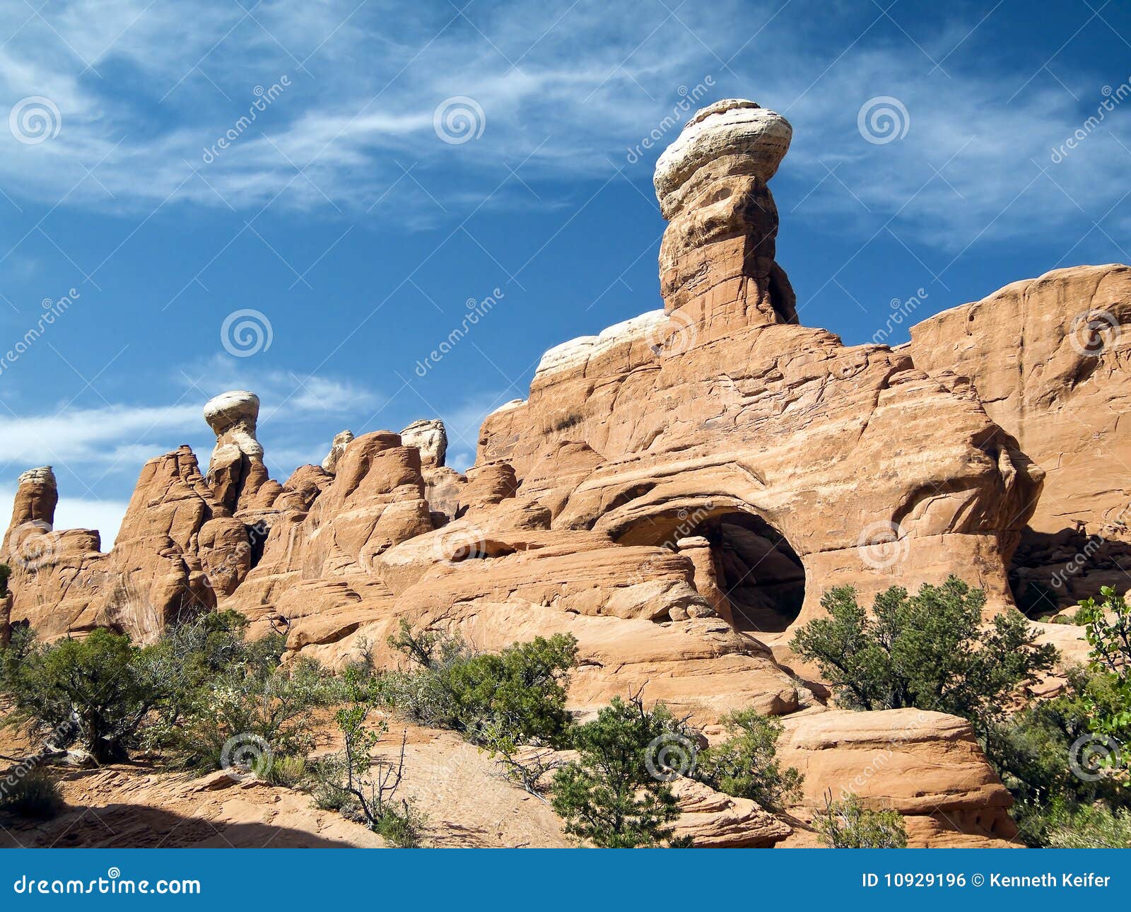 Tower Arch, Arches National Park Stock Photo - Image of southwest, moab ...