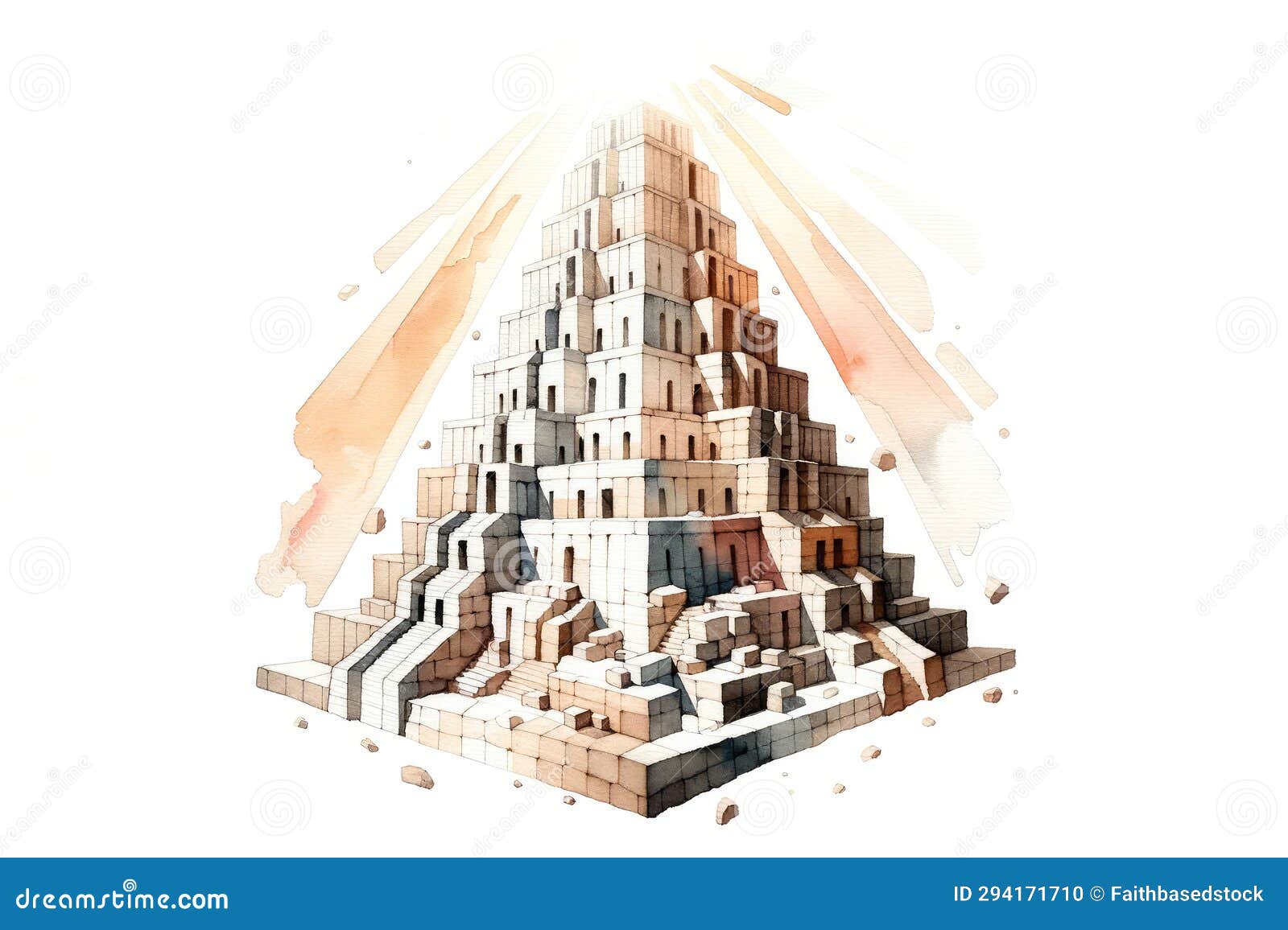 The Tower of Babel stock illustration. Illustration of myth - 294171710 The Tower of Babel stock illustration. Illustration of myth - 294171710