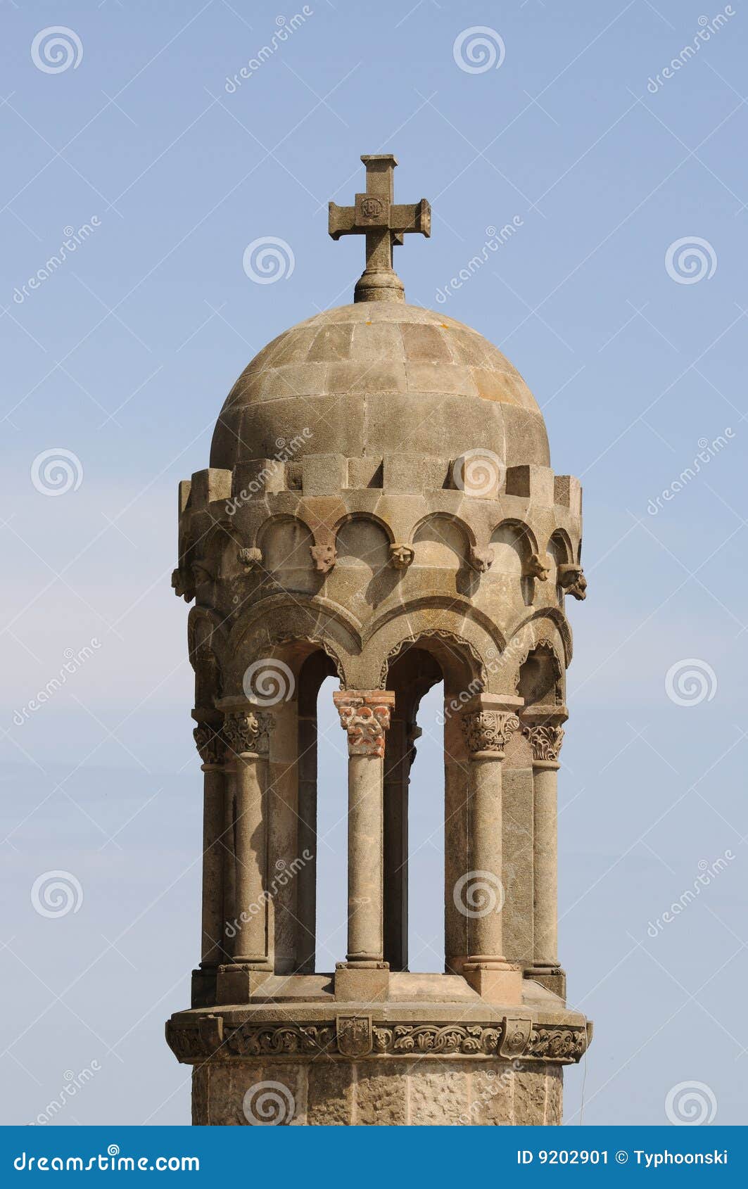 Tower in Barcelona, Spain stock image. Image of spanish - 9202901