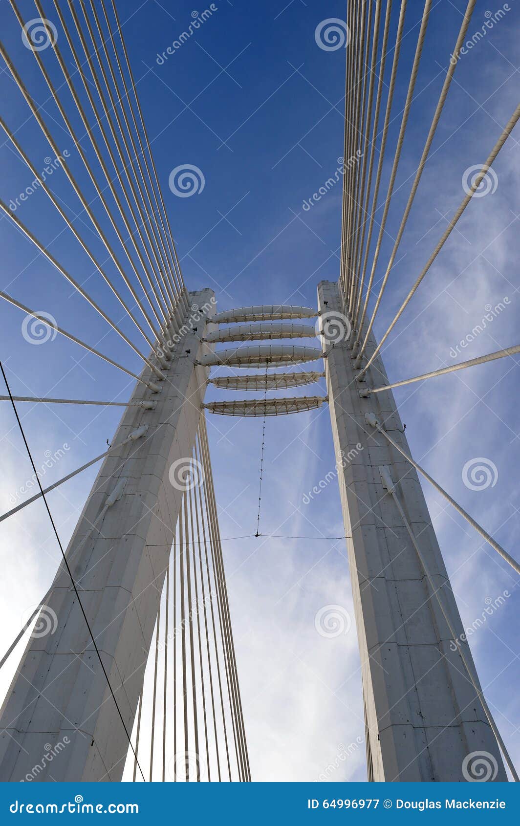 Tower on the Basarab Bridge, Bucharest, Romania Stock Image - Image of ...