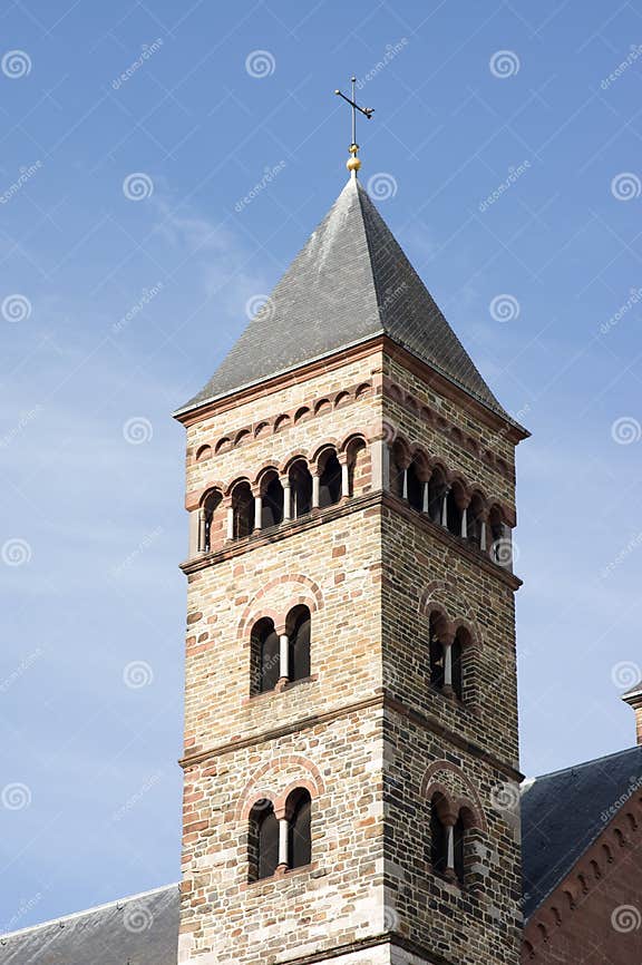 Tower of the Basilica of Saint Servatius Stock Photo - Image of saint ... Tower of the Basilica of Saint Servatius Stock Photo - Image of saint ...