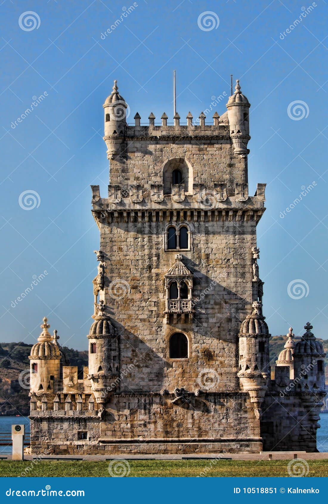 Tower of Belem stock image. Image of vacations, tagus - 10518851