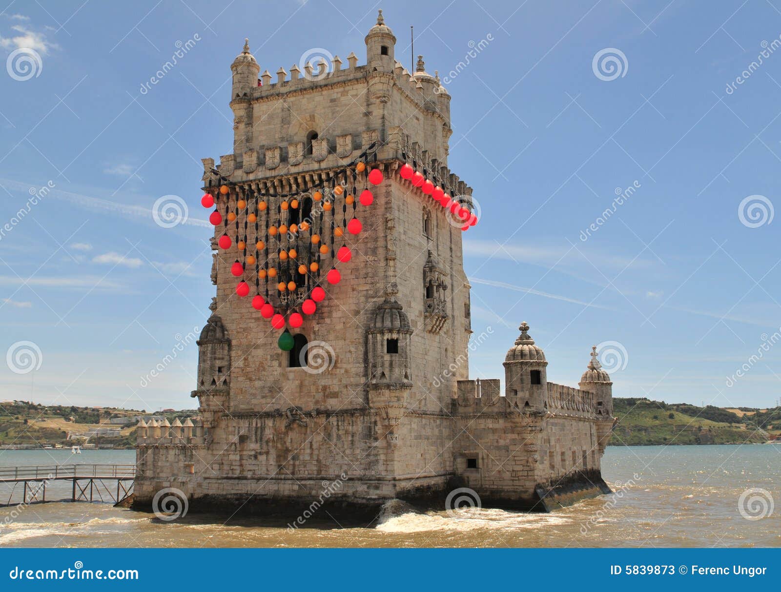 Tower of belem stock image. Image of torre, architecture - 5839873