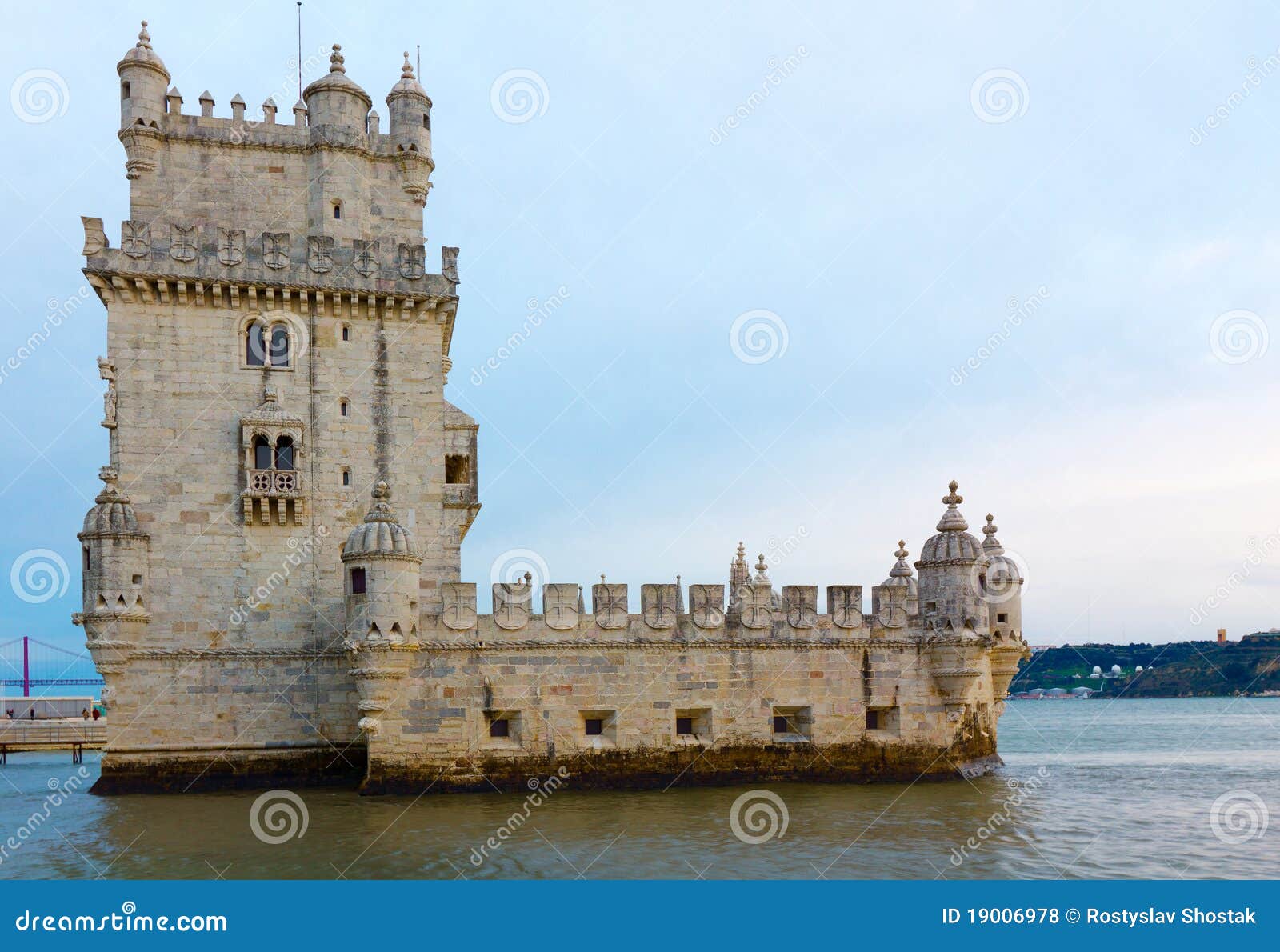Tower of Belem (Torre De Belem), Lisbon, Portugal Stock Photo - Image ...