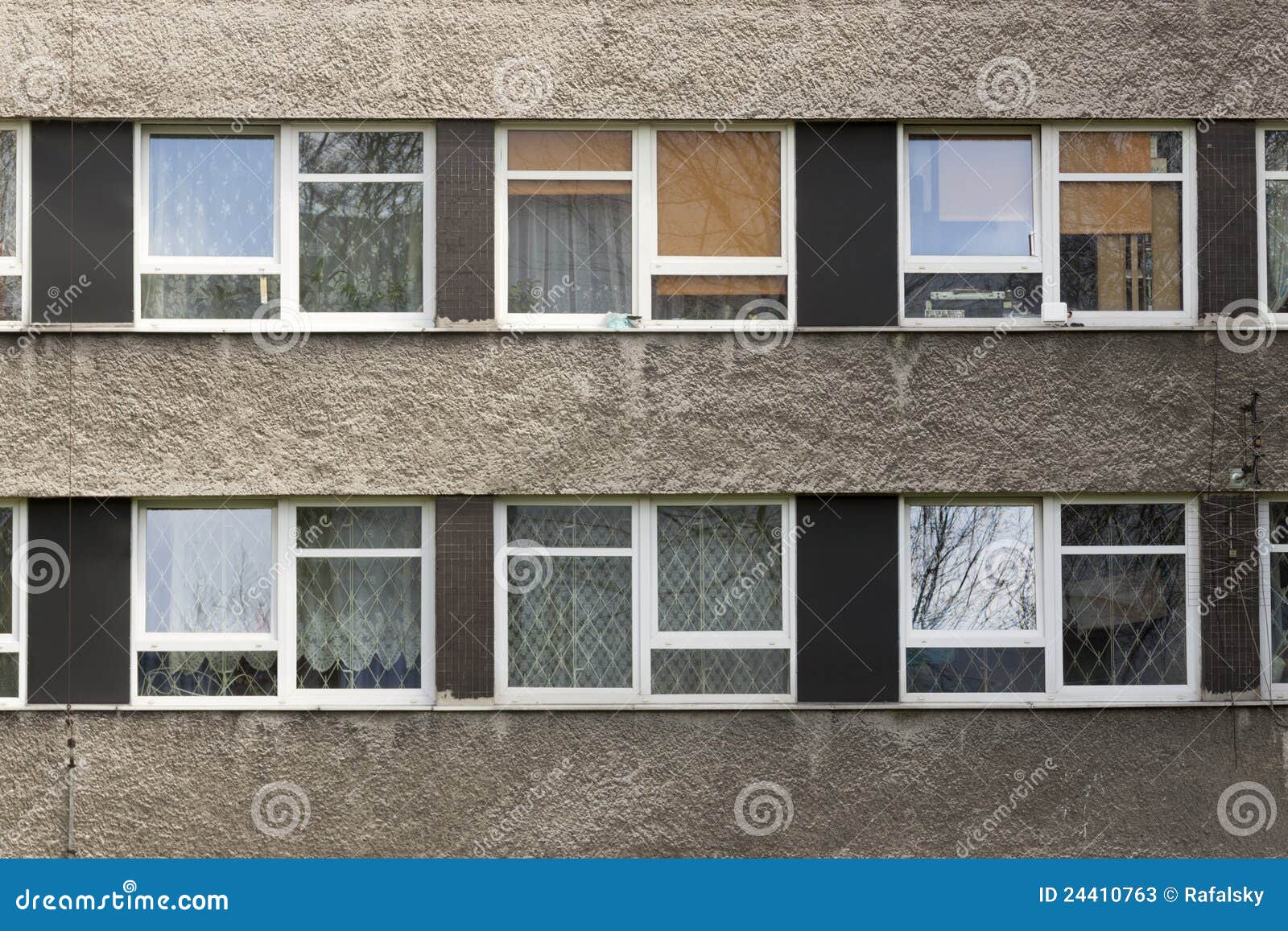 Tower Block Windows stock image. Image of windows, apartment - 24410763
