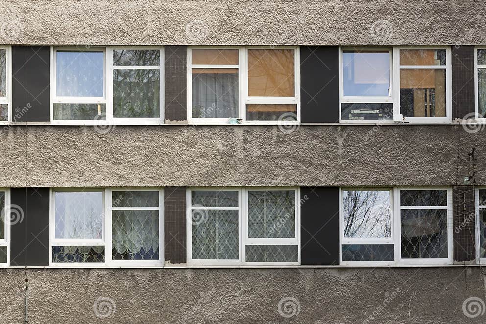 Tower Block Windows stock image. Image of windows, apartment - 24410763