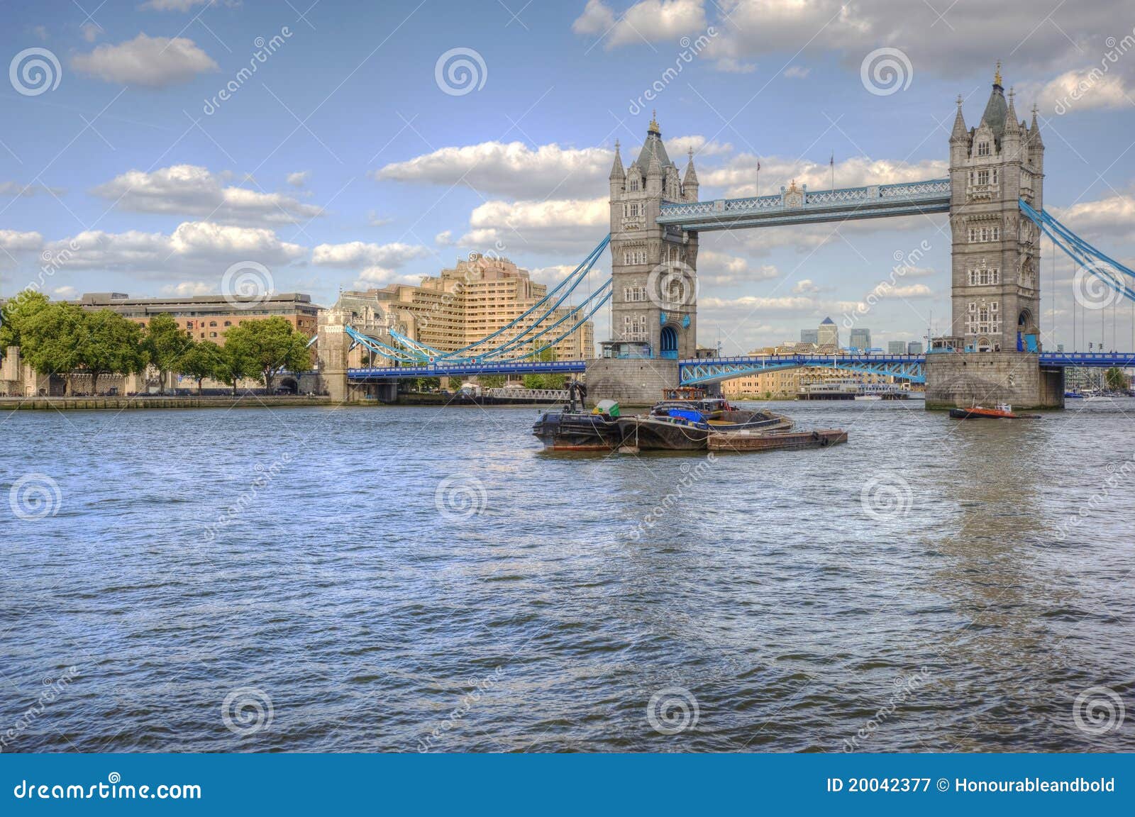Tower Brdige in London Major Tourist Attraction Stock Image - Image of ...