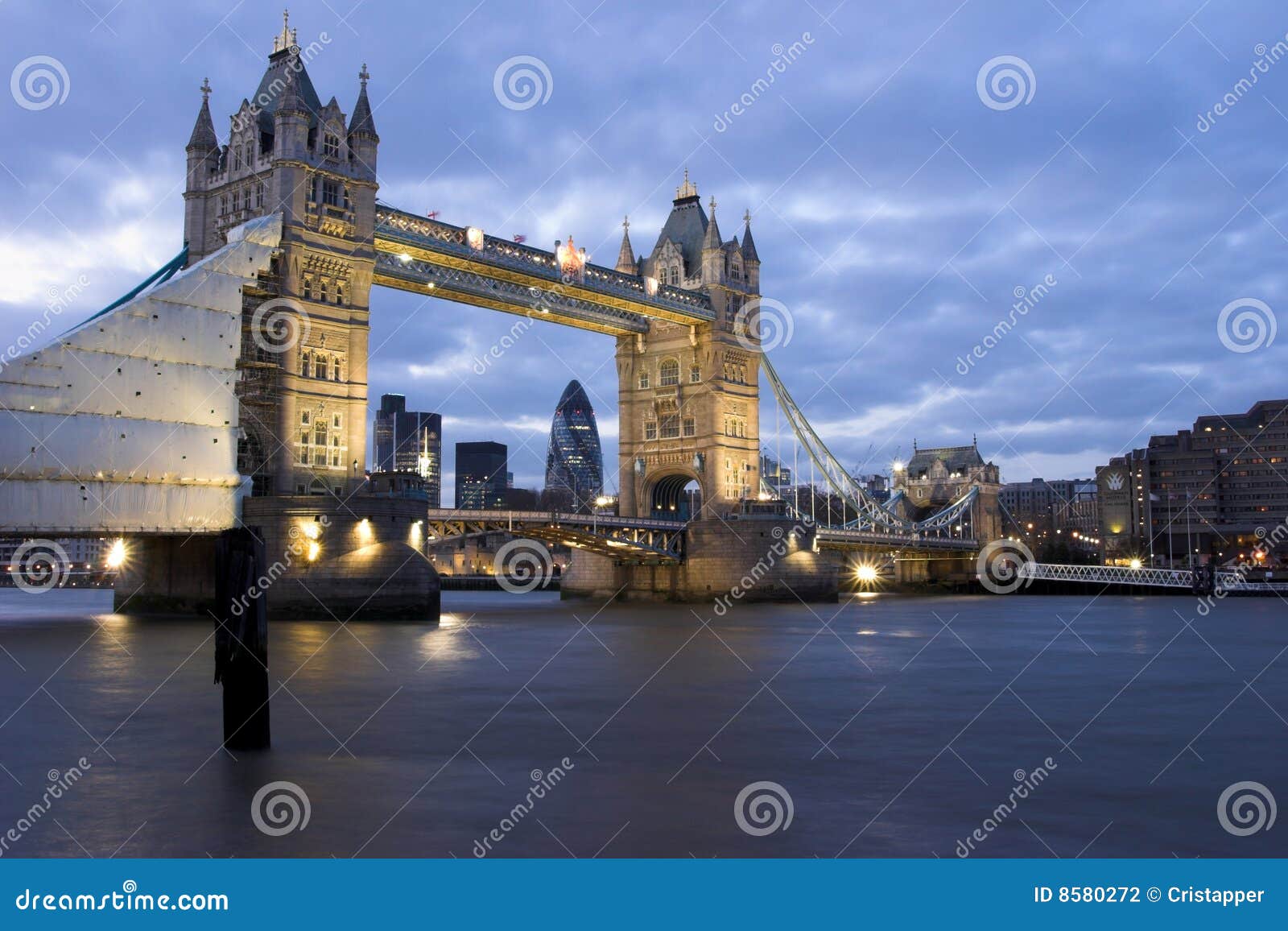 Tower Bridge stock photo. Image of famous, bridge, beauty - 8580272