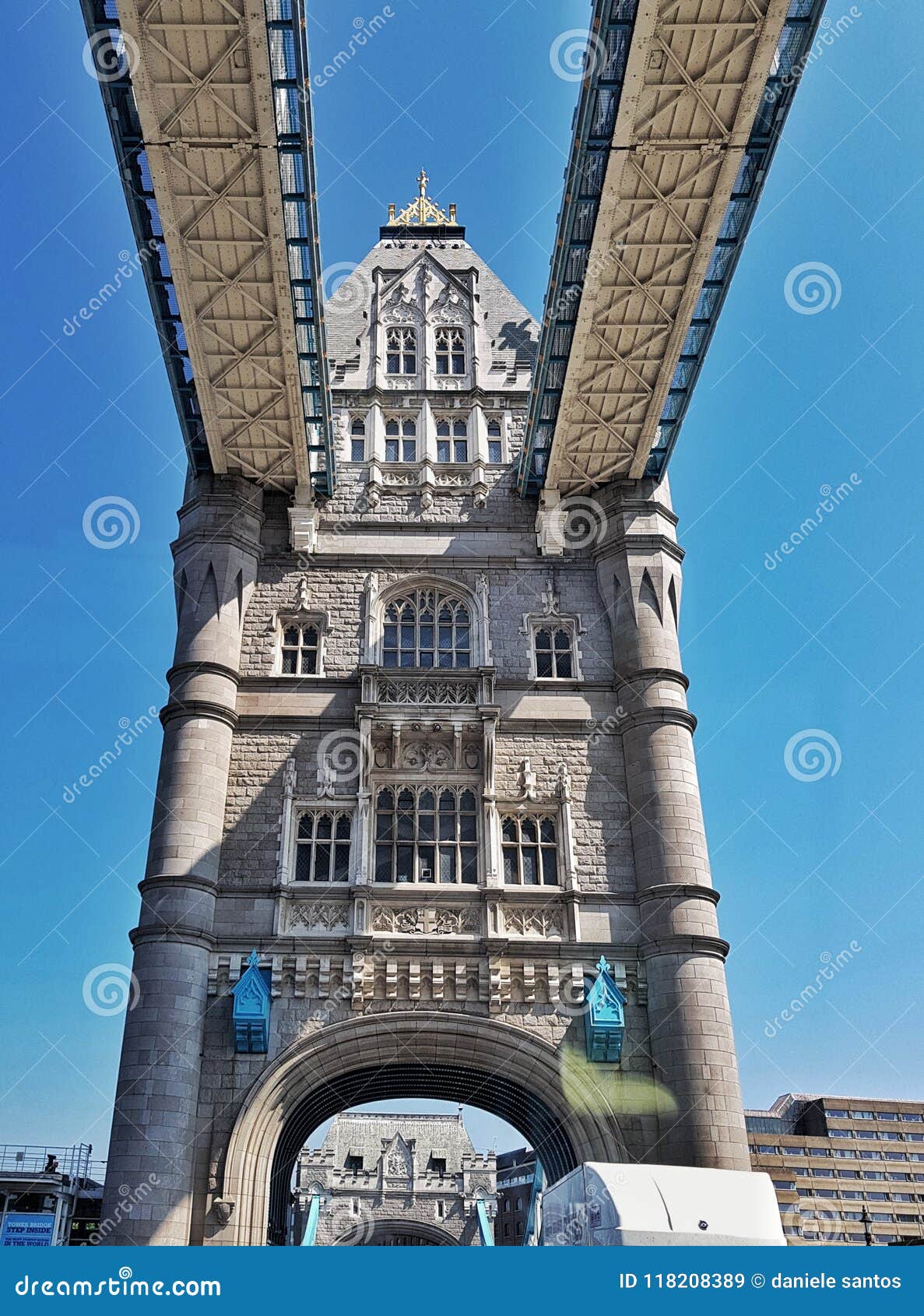 Tower of bridge stock image. Image of acrossing, tourism - 118208389