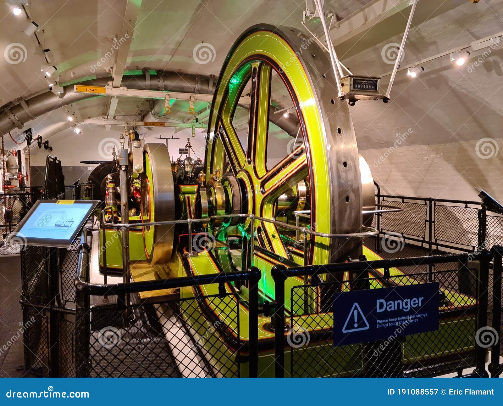 Tower Bridge Engine Room stock image. Image of engine - 191088557