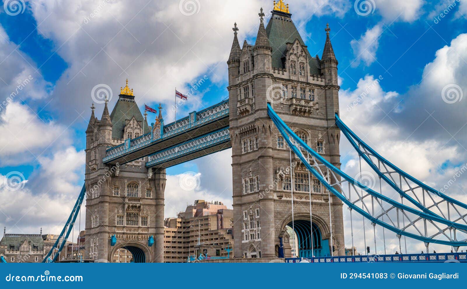The Tower Bridge is a Famous Tourist Attraction Stock Image - Image of ...