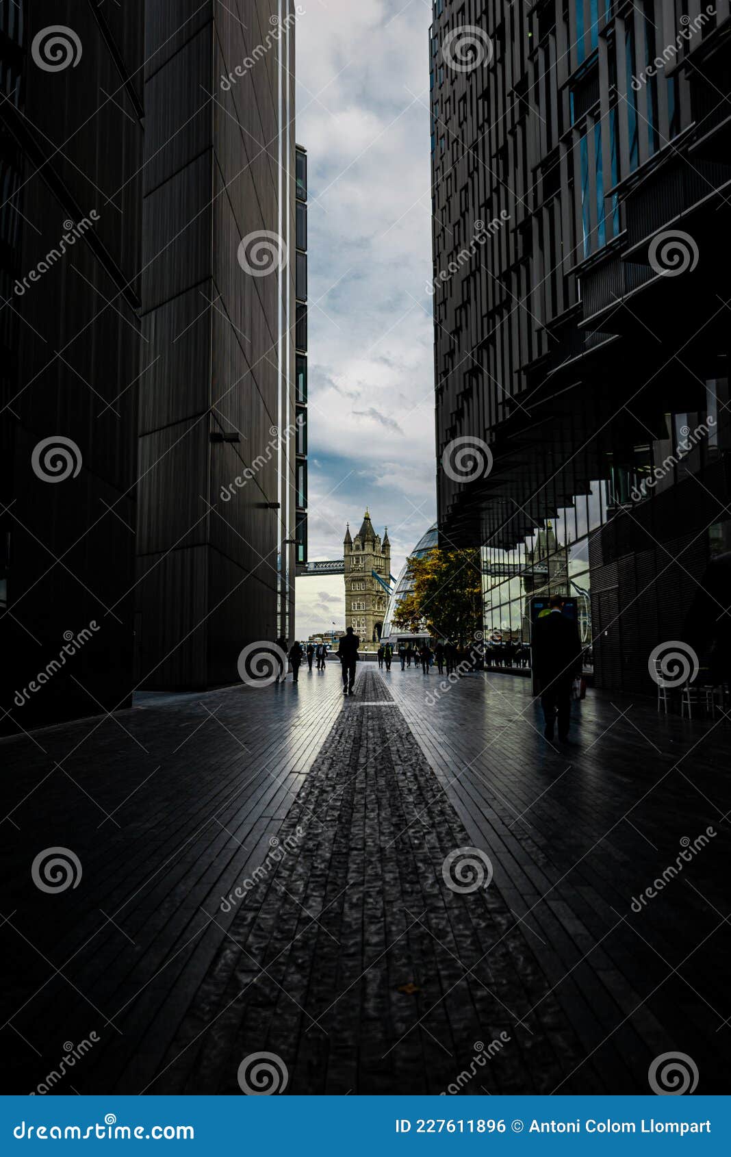 Tower Bridge London from Different Perspective Editorial Photo - Image ...