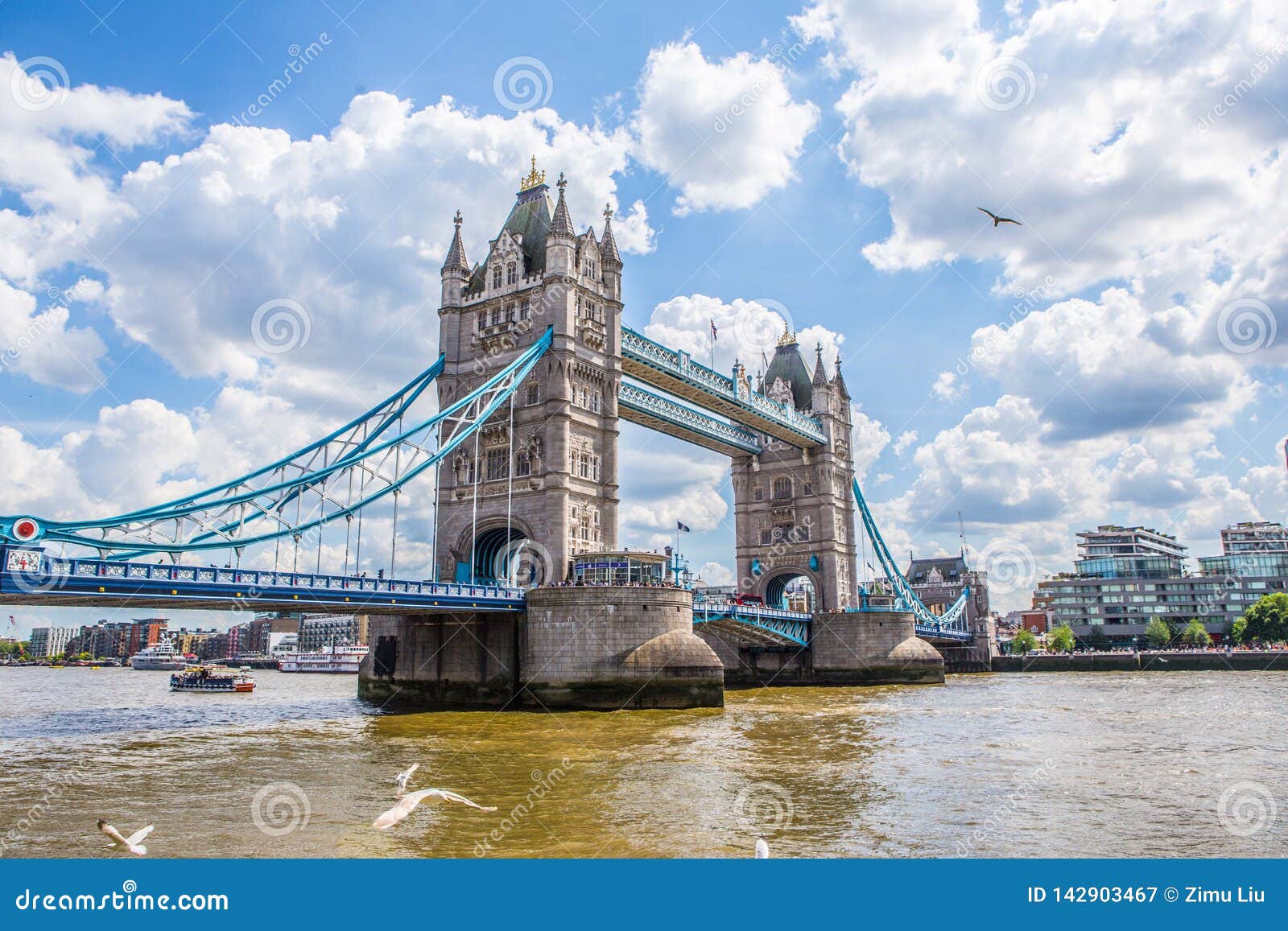 The Tower Bridge in London editorial photography. Image of london ...