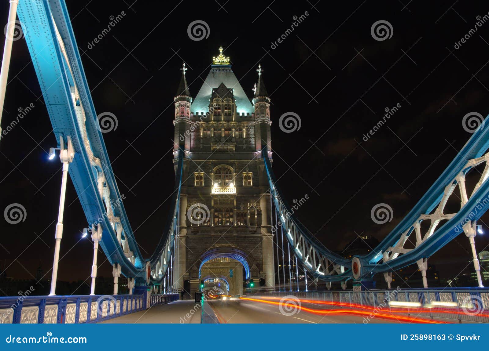 Tower Bridge in London at Night Stock Image - Image of english, light ...