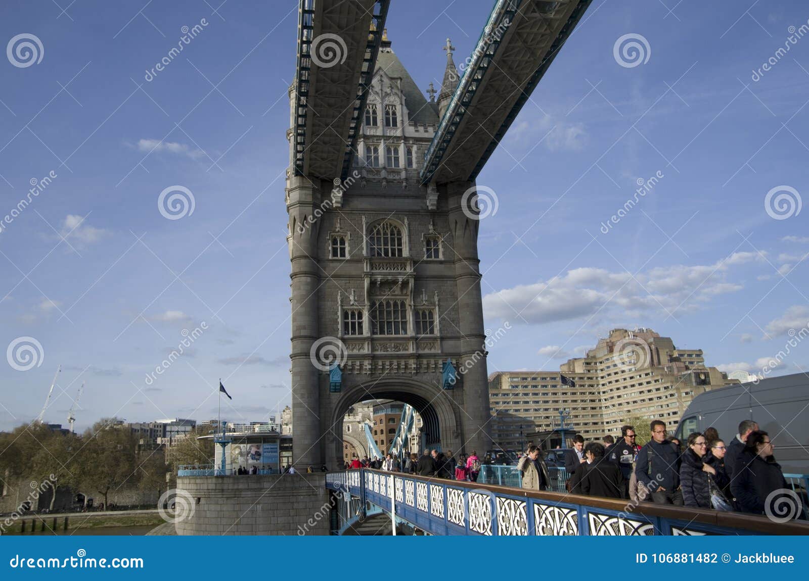 Tower Bridge London Spring Time Editorial Photography - Image of bridge ...