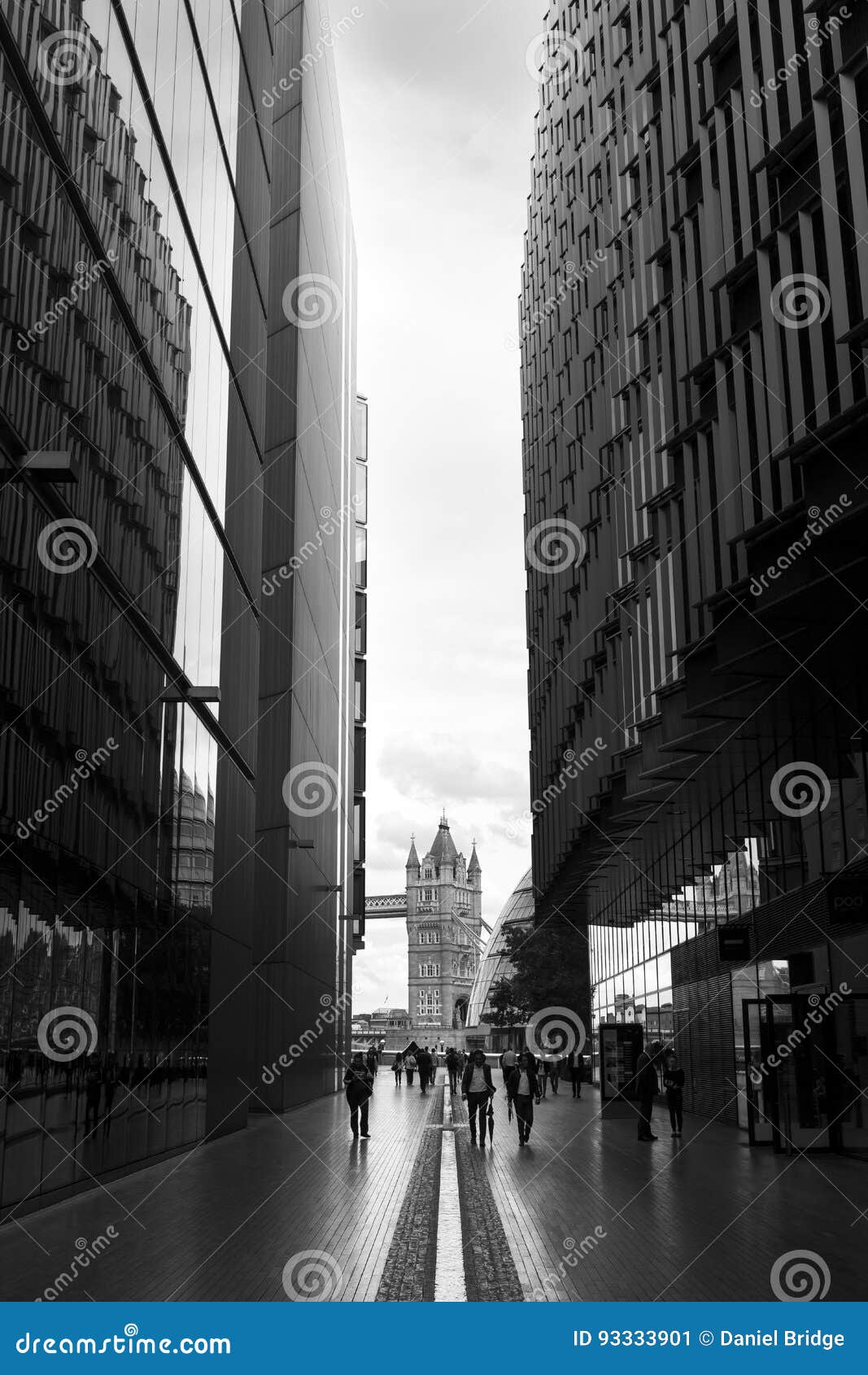 Tower Bridge and Office Buildings, London Editorial Photo - Image of ...