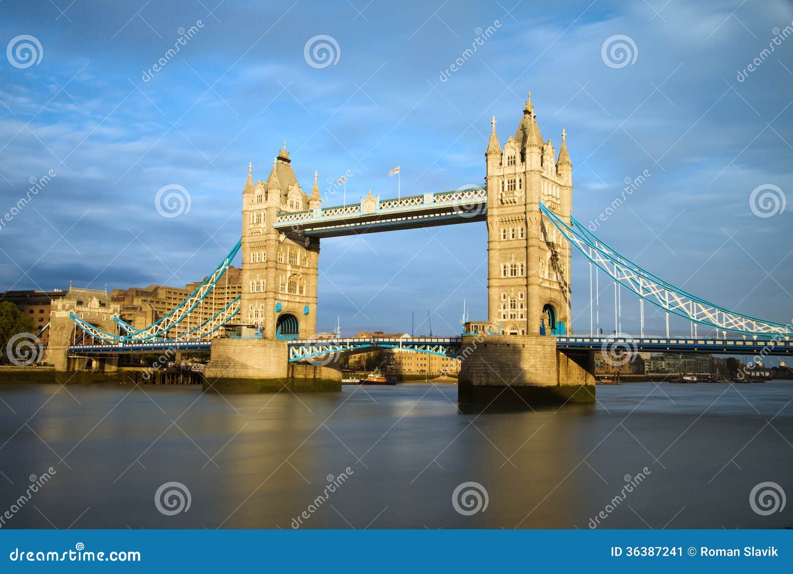 Tower Bridge at Sunset, London Stock Image - Image of place, capital ...