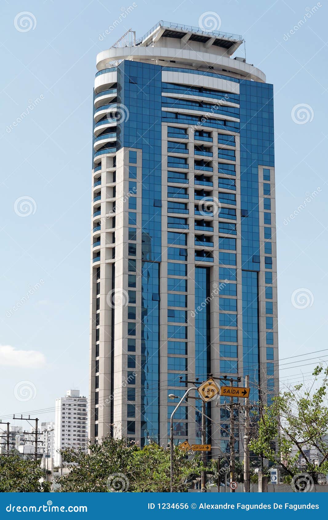Tower Building stock photo. Image of large, surrounding - 1234656