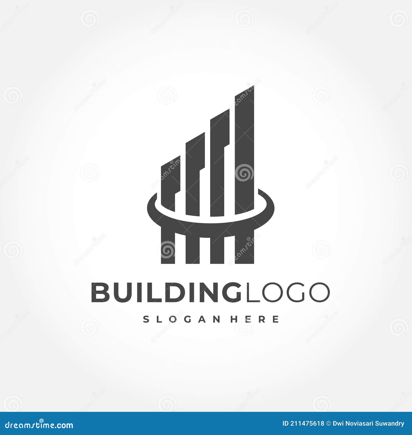Tower Building Logo Modern Concept Stock Vector - Illustration of city ...