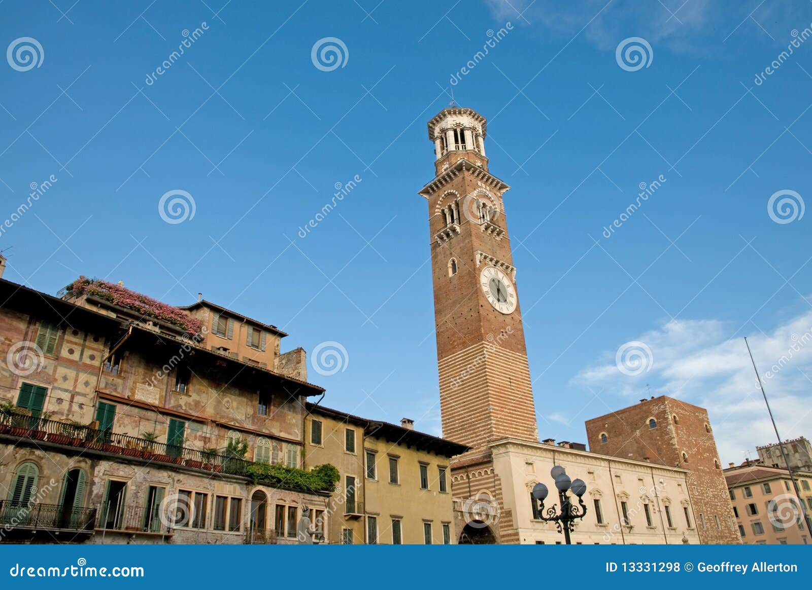 Tower and buildings stock photo. Image of tower, building - 13331298