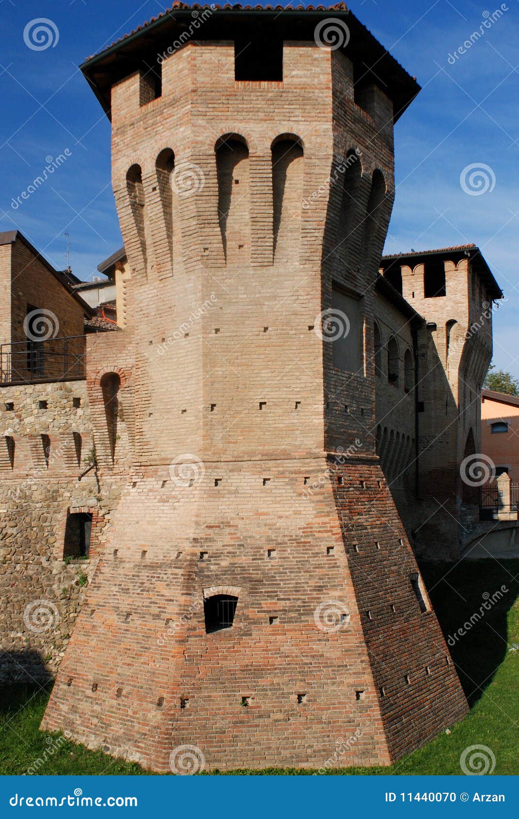 The tower of Castellarano stock photo. Image of history - 11440070