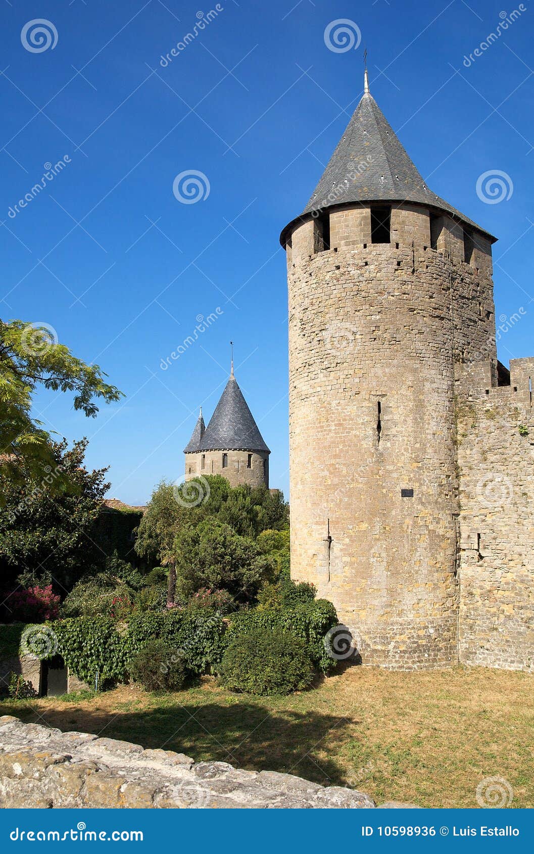 Tower of the castle stock photo. Image of building, history - 10598936