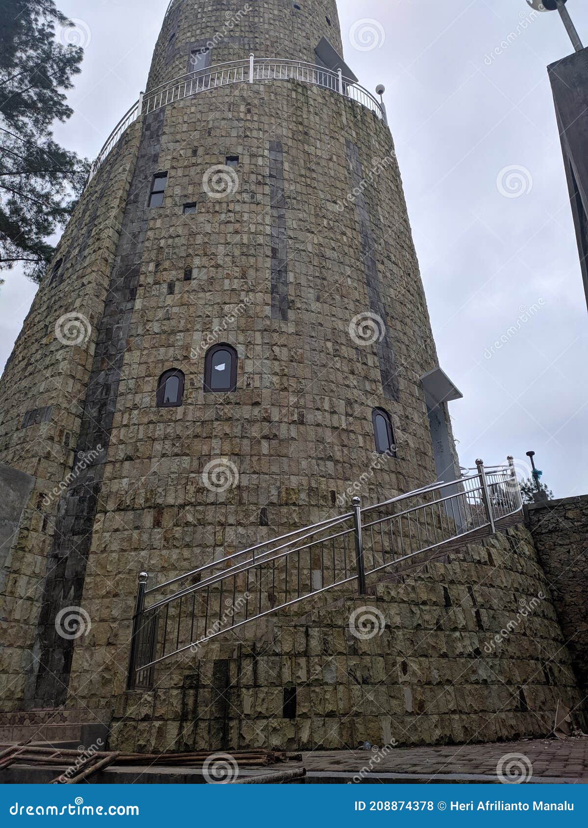 The tower of the castle stock photo. Image of monument - 208874378