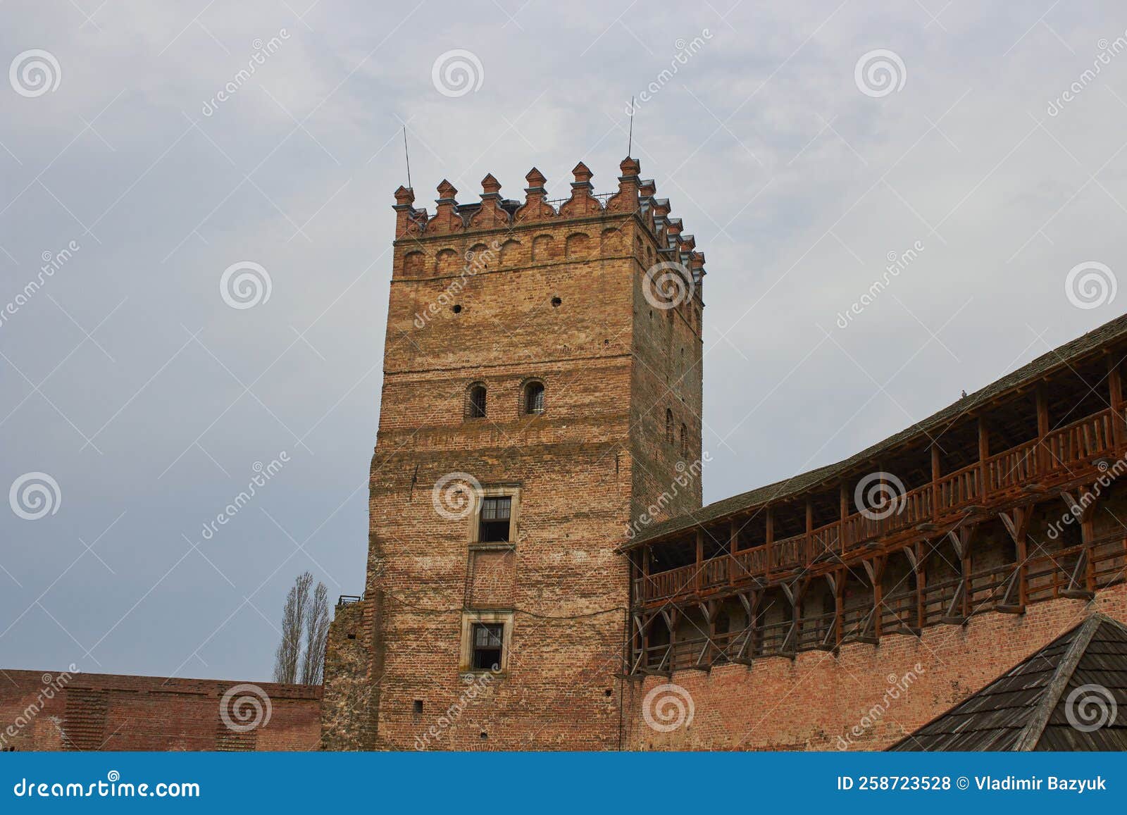 Tower of Castle,castle Fortress with a Tower Stock Photo - Image of ...