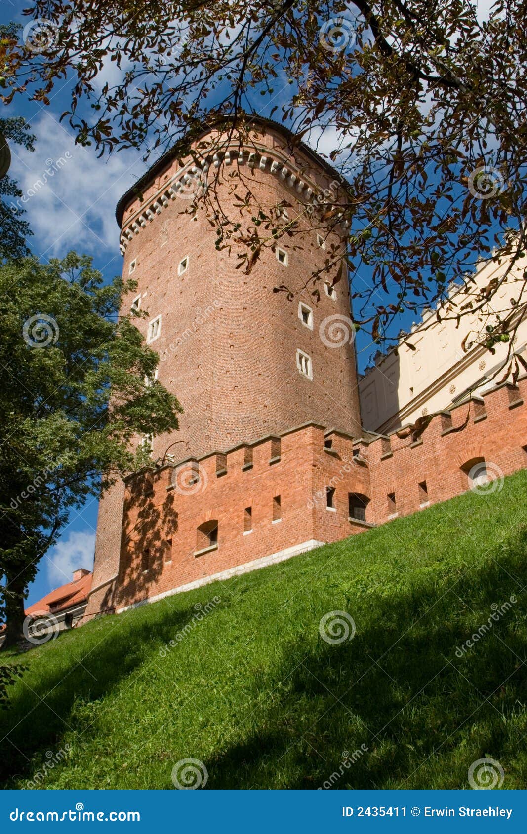 Tower In The Castle Wall Picture. Image: 2435411