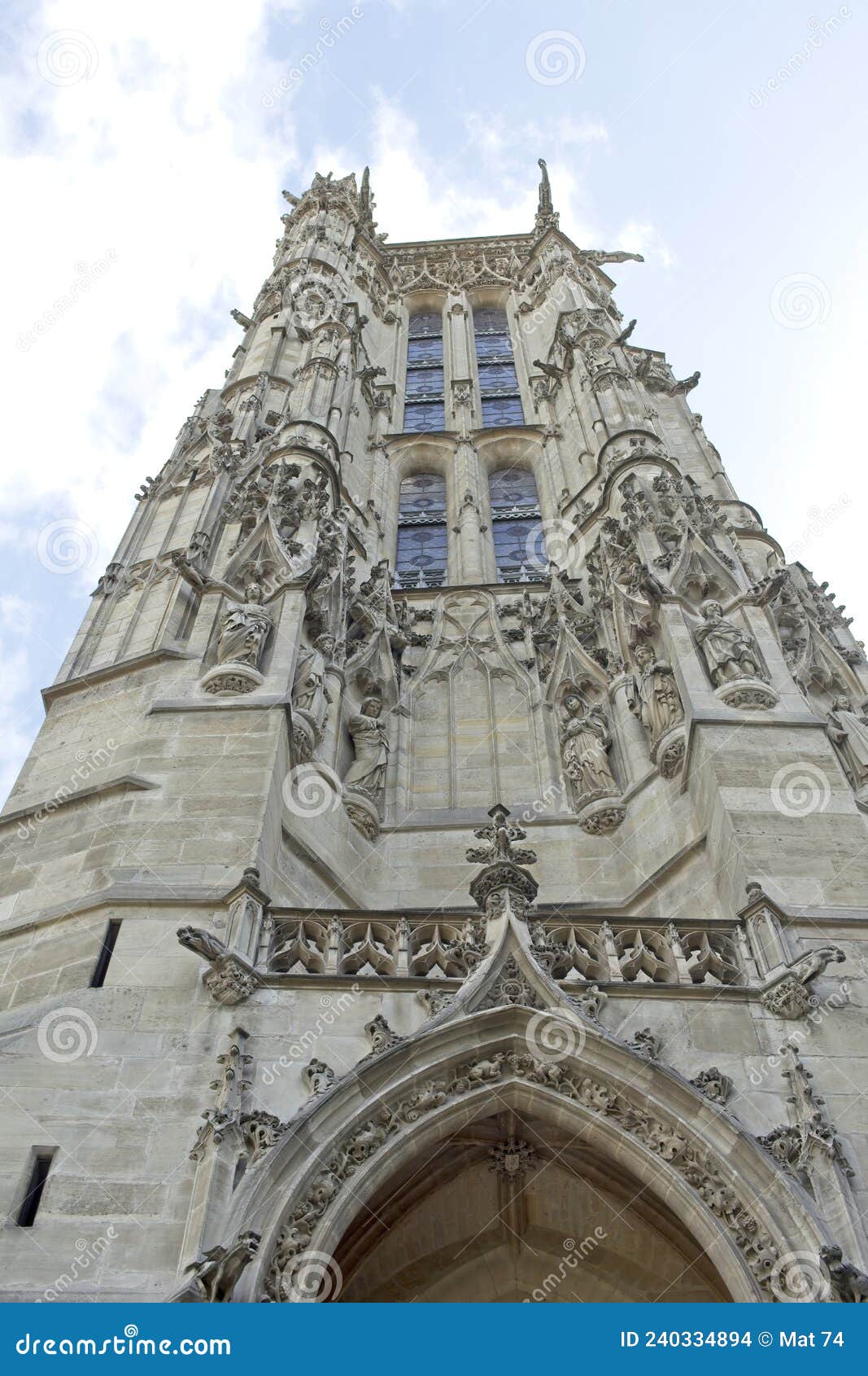 Tower of the Cathedral of St Ja.cques Stock Photo - Image of jacques ...