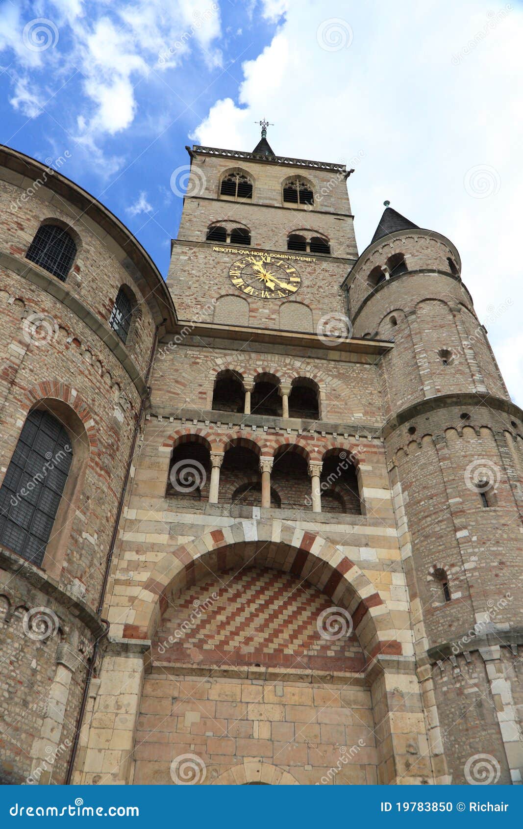 Tower of Cathedral in Trier, Germany Stock Photo - Image of religion ...