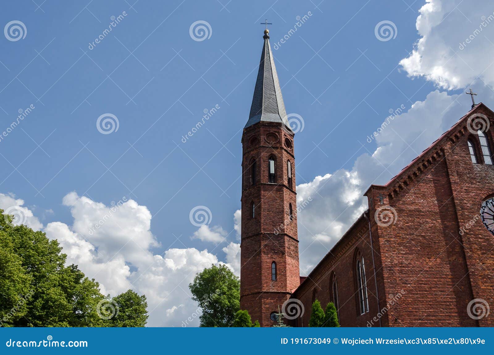 CHURH stock image. Image of landmark, design, countryside - 191673049