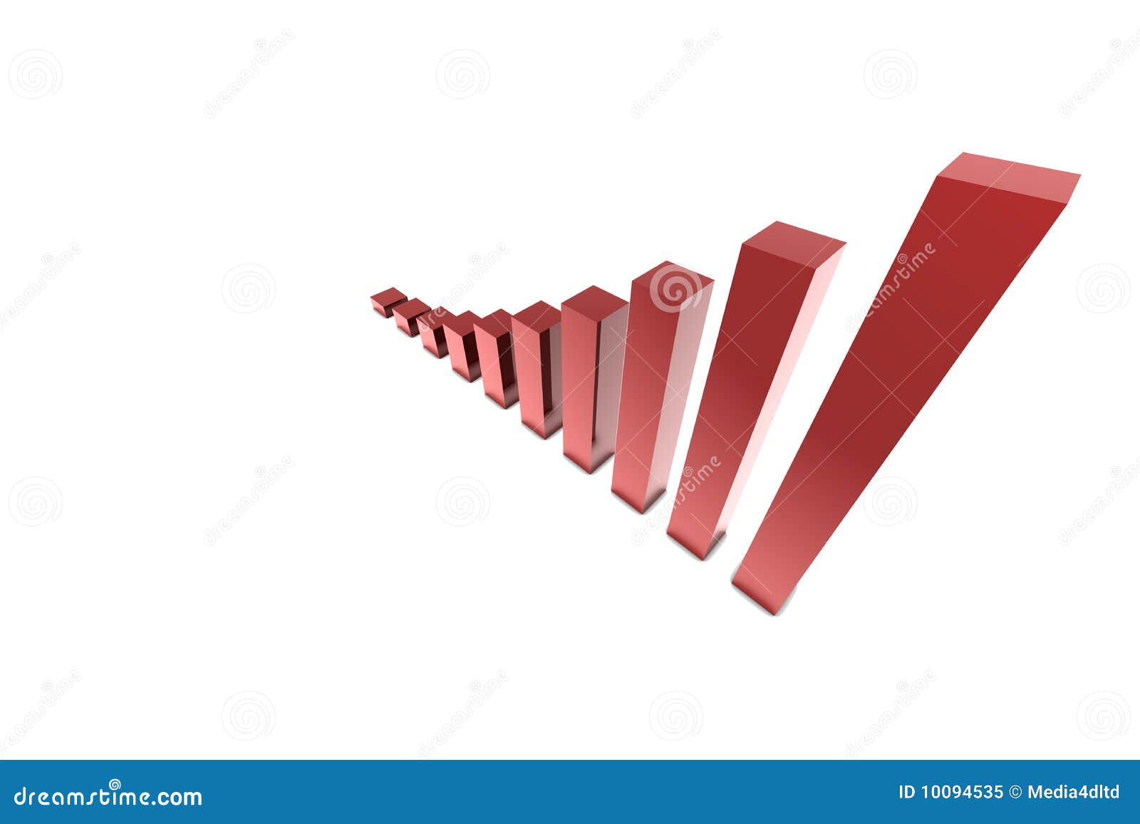 Tower Chart stock illustration. Illustration of industry - 10094535