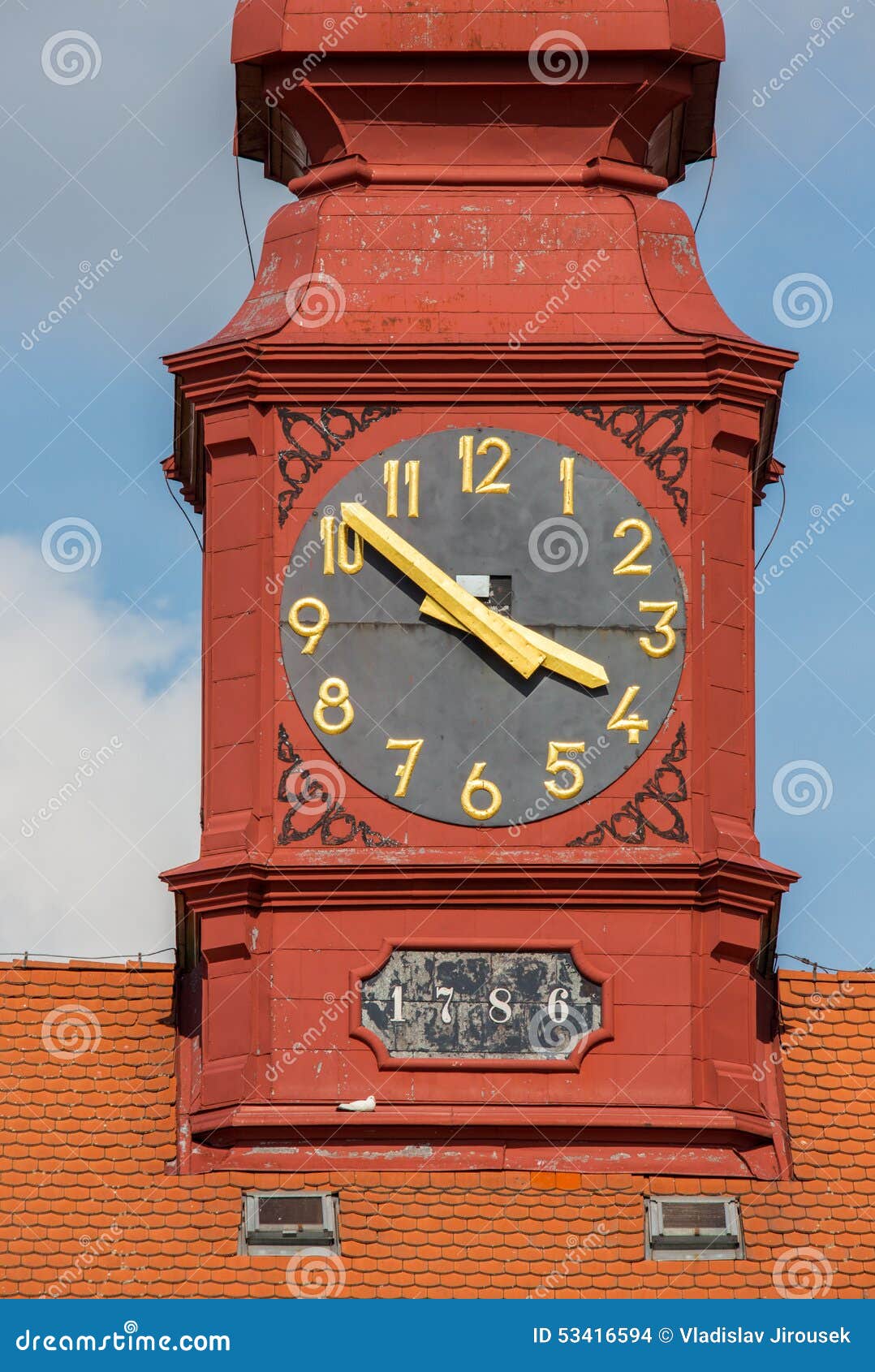 Penrith Clock Tower - Landmarks In Penrith, Cumbria. Stock Image ...