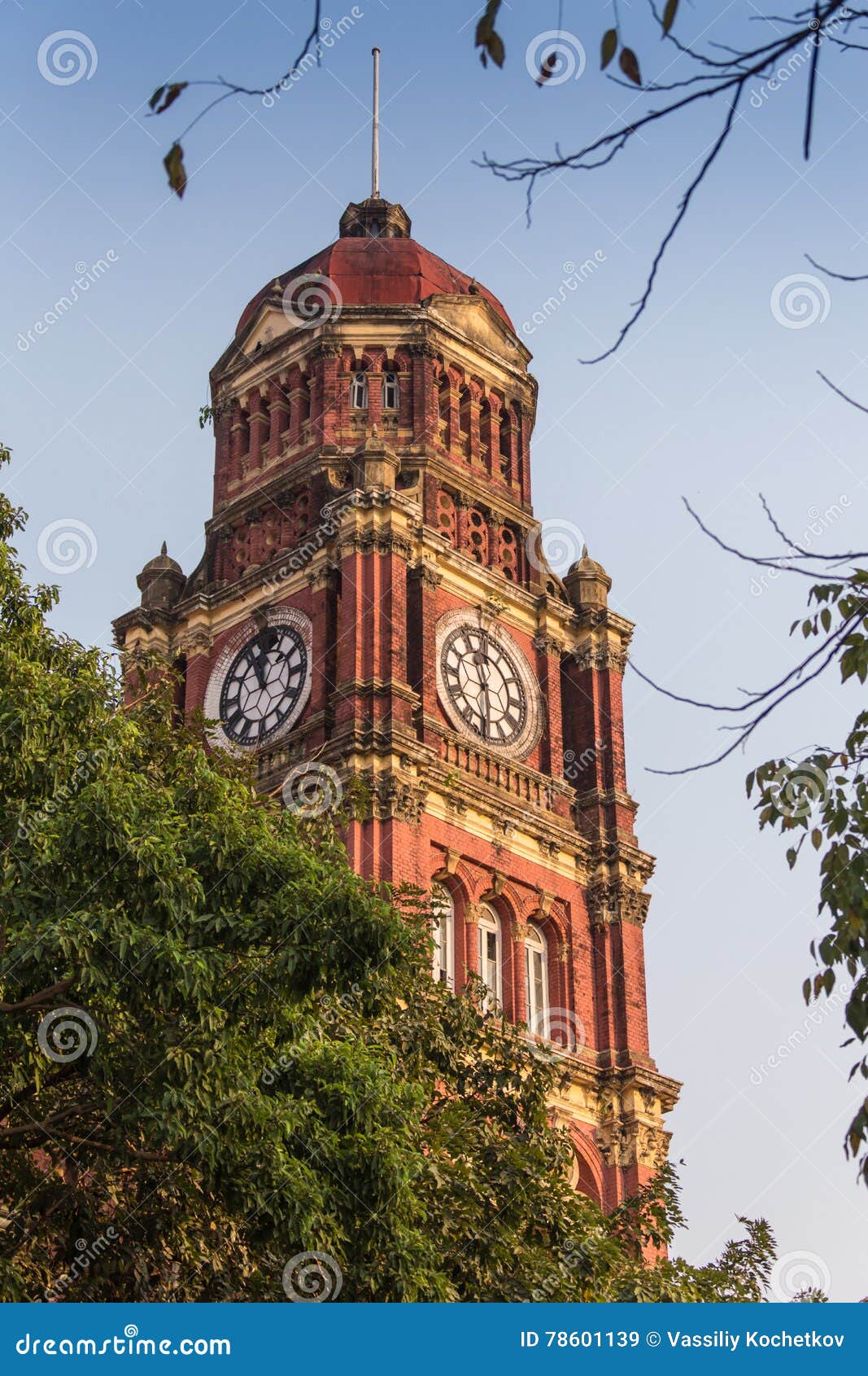 Penrith Clock Tower - Landmarks In Penrith, Cumbria. Stock Image ...