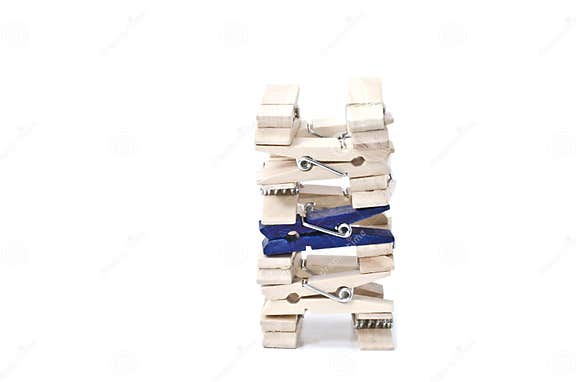Tower clothes clip stock photo. Image of item, clothespin - 54826152