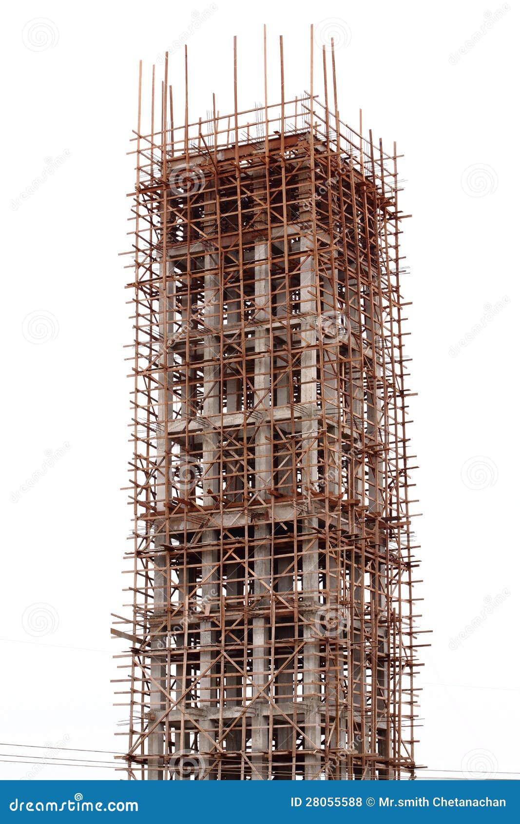 Tower construction stock photo. Image of business, angle - 28055588