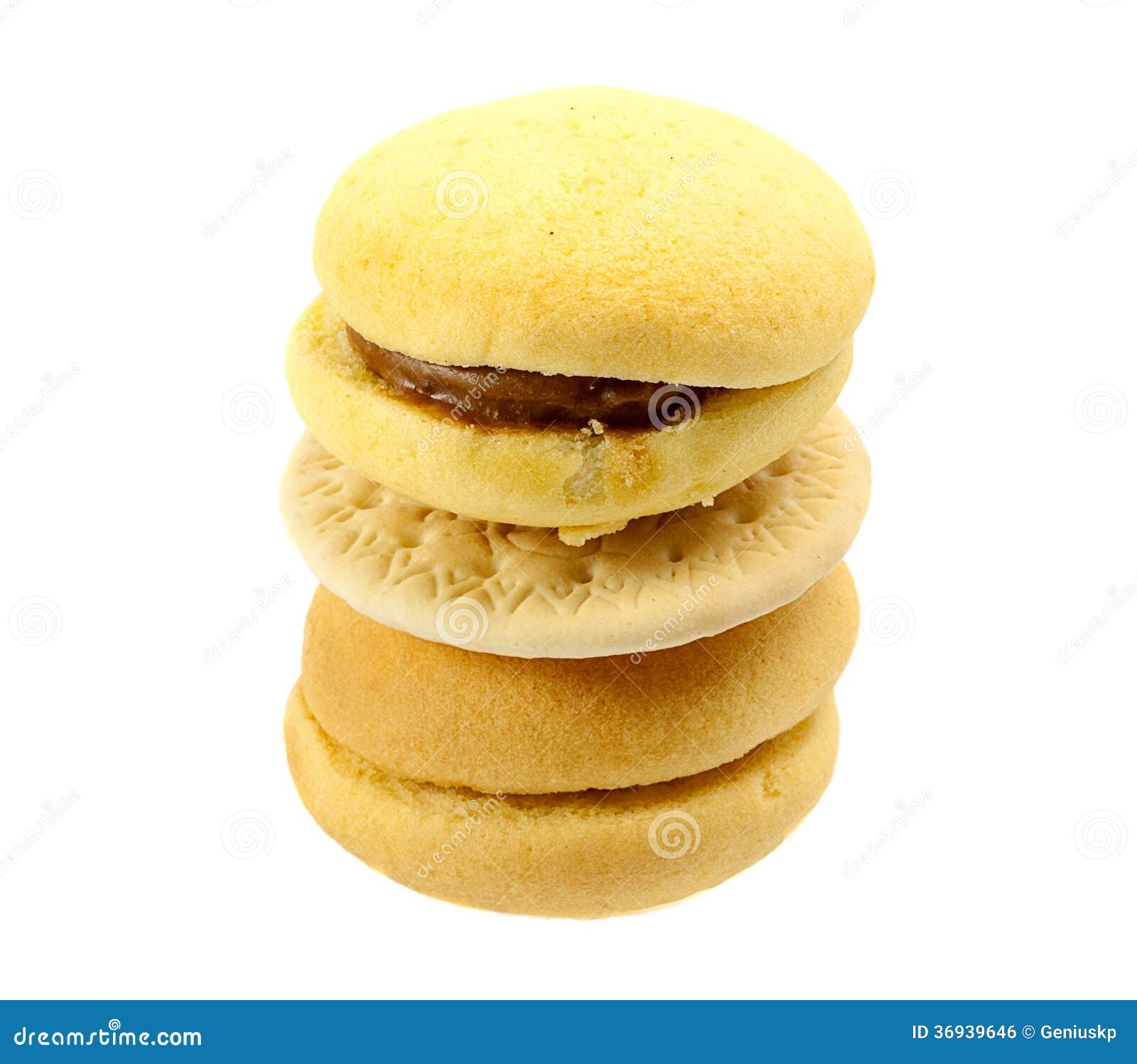 Tower of cookies stock photo. Image of equilibrium, round - 36939646