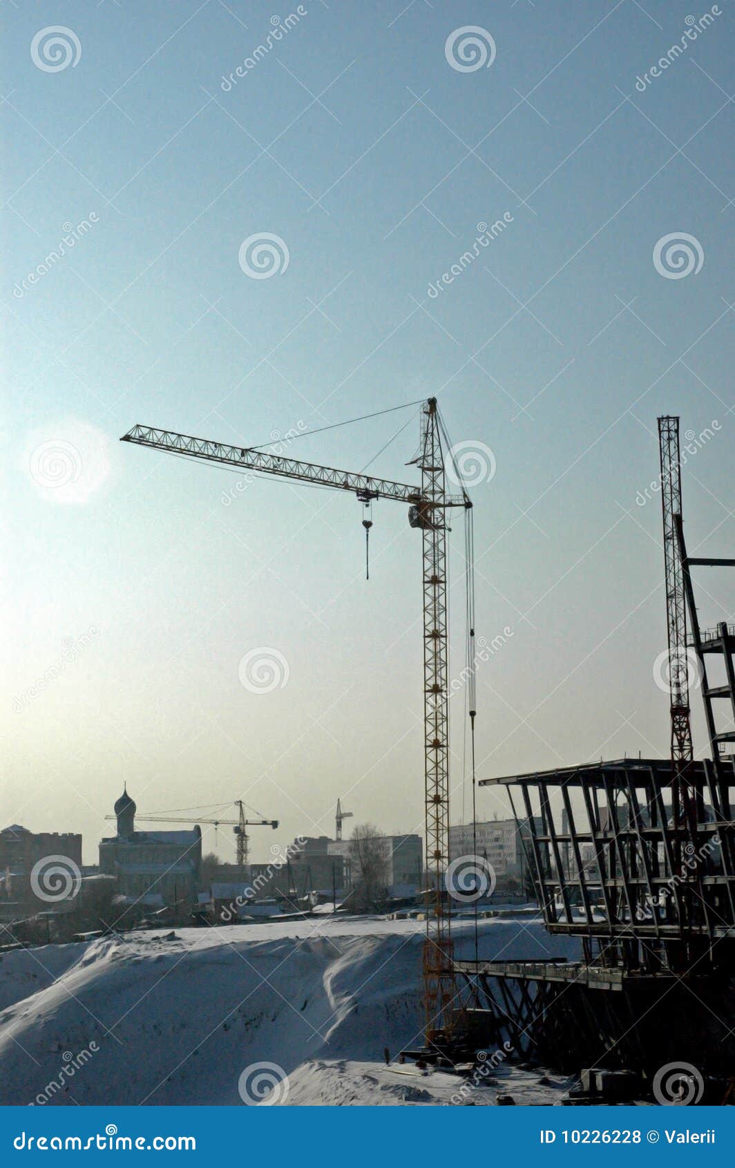 Tower Crane Stock Image | CartoonDealer.com #41200219