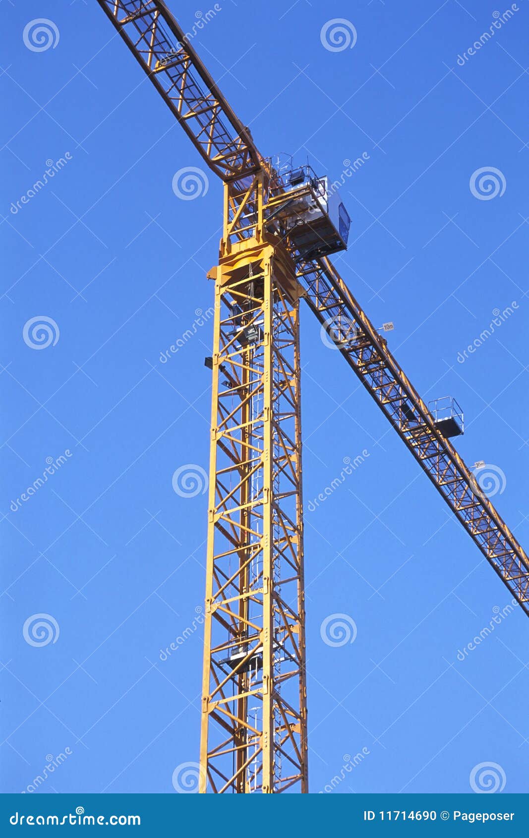 Tower Crane stock photo. Image of construction, tower - 11714690