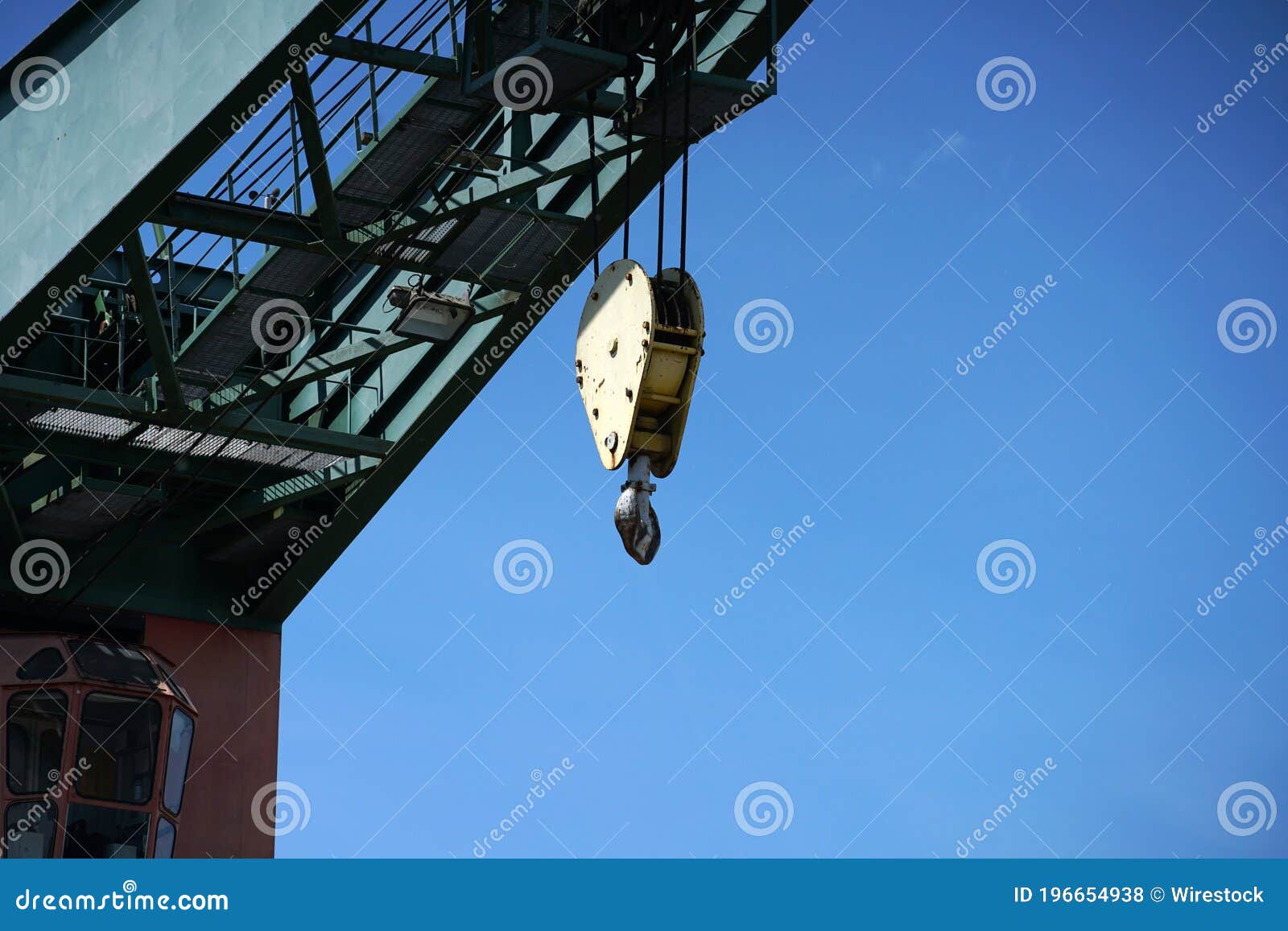 Tower Crane, a Balance Crane Stock Photo - Image of equipment, work ...