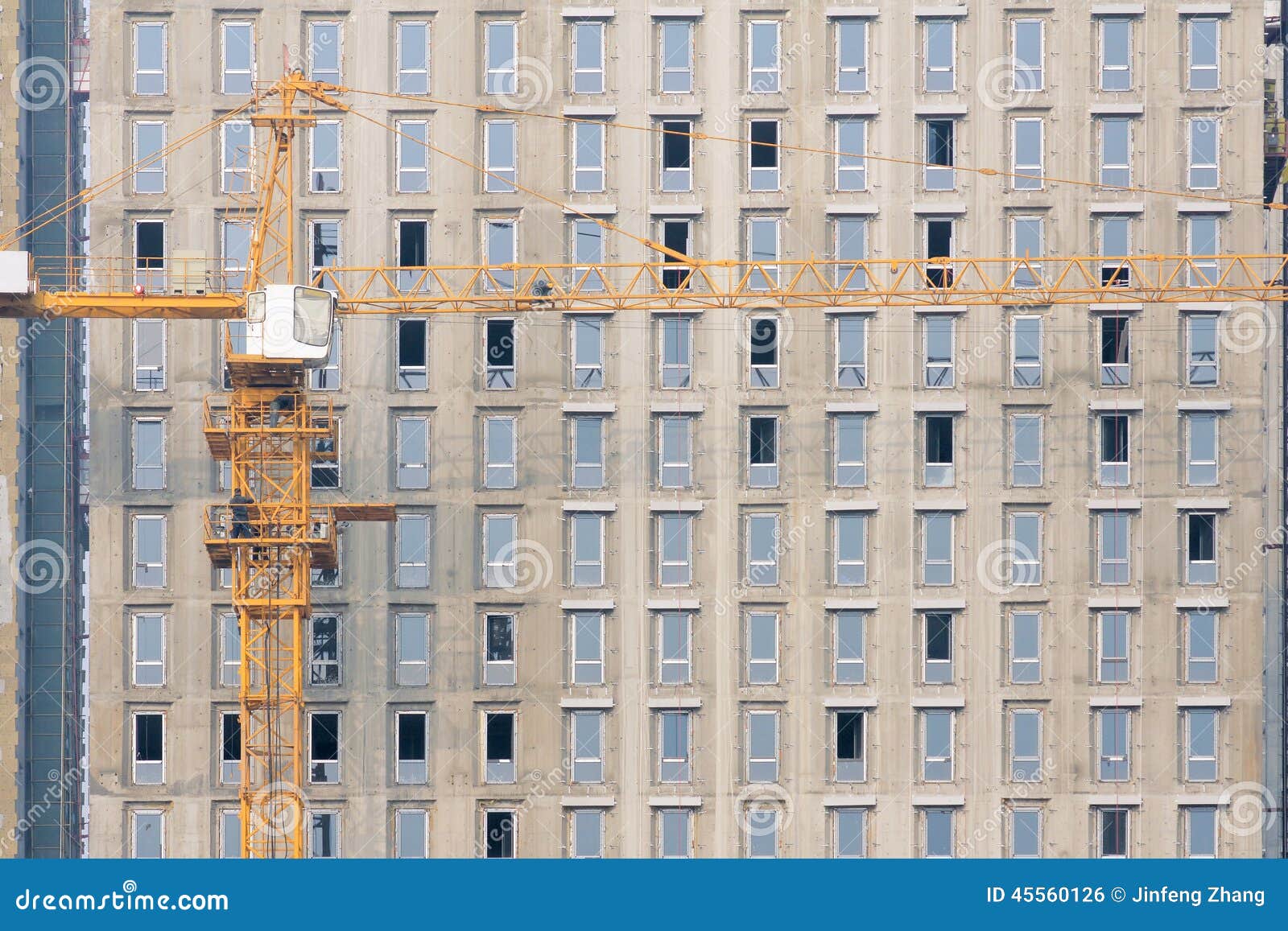 Tower crane stock photo. Image of place, tower, enginery - 45560126