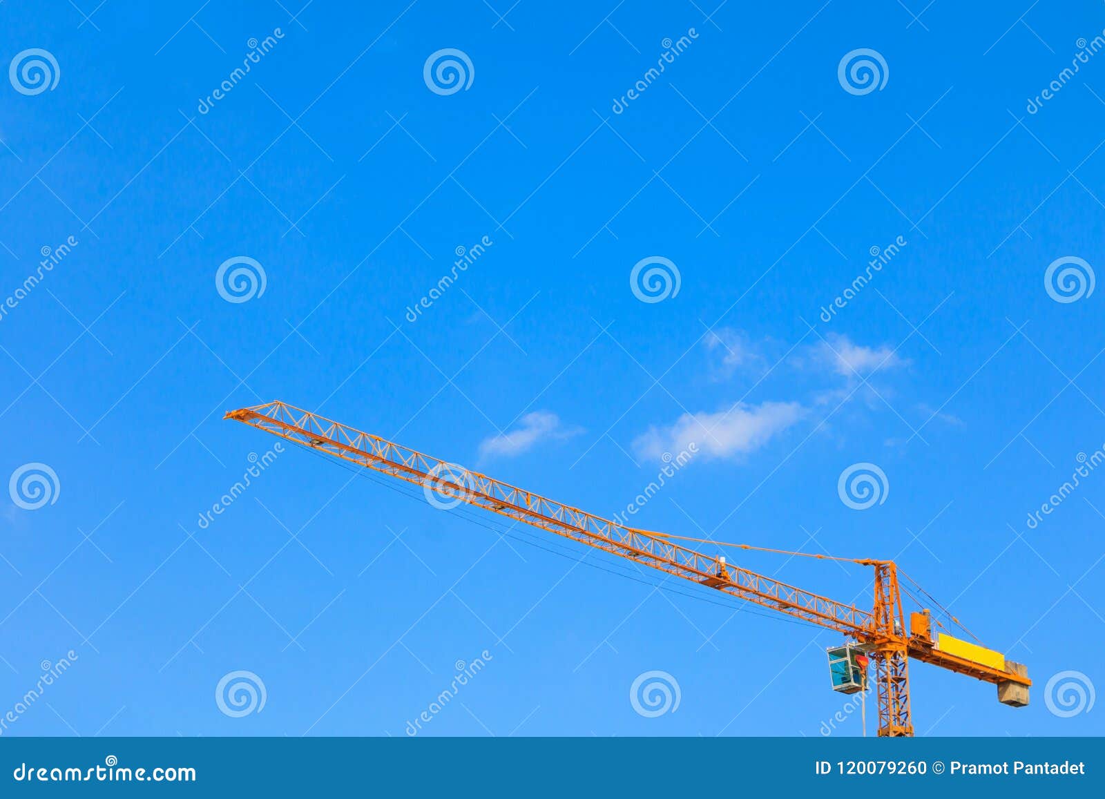 Tower Crane High on Sky Background Stock Photo - Image of construct ... Tower Crane High on Sky Background Stock Photo - Image of construct ...