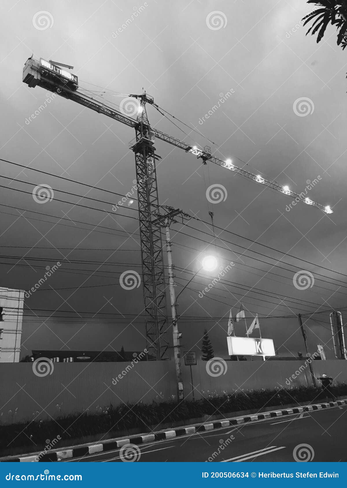 Tower crane operation editorial stock image. Image of operation - 200506634