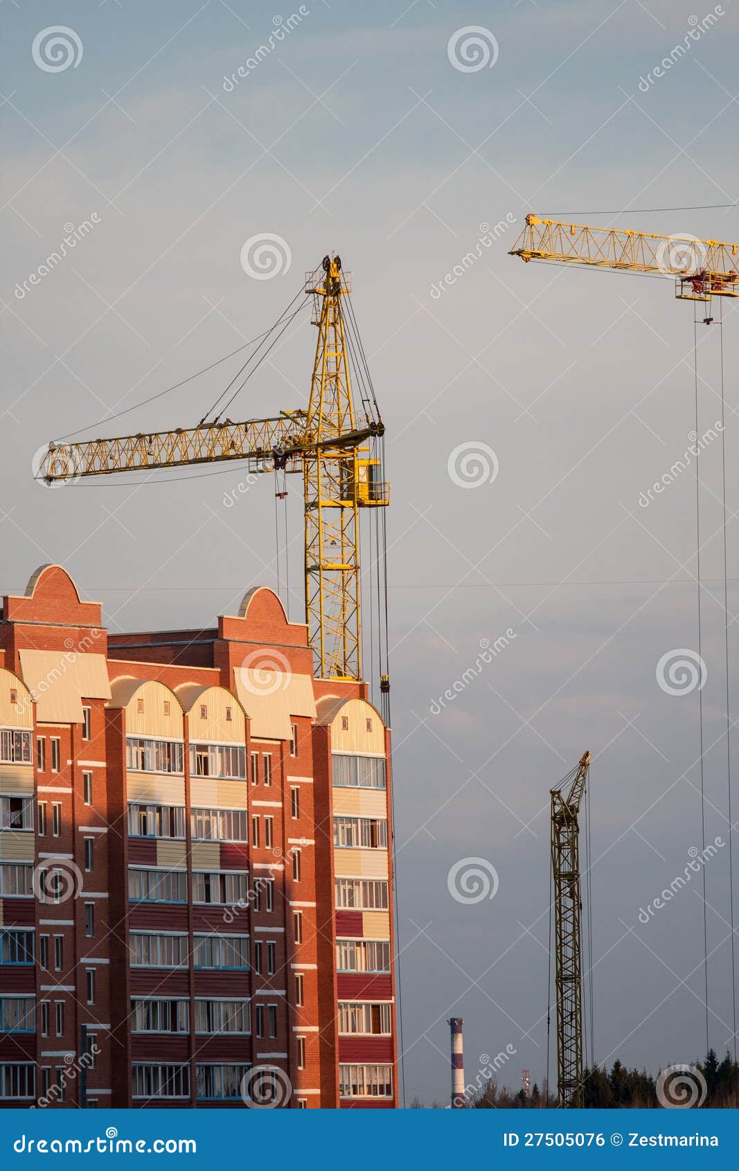 Reinforced Building With Structural Bracing On Facade Royalty-Free ...