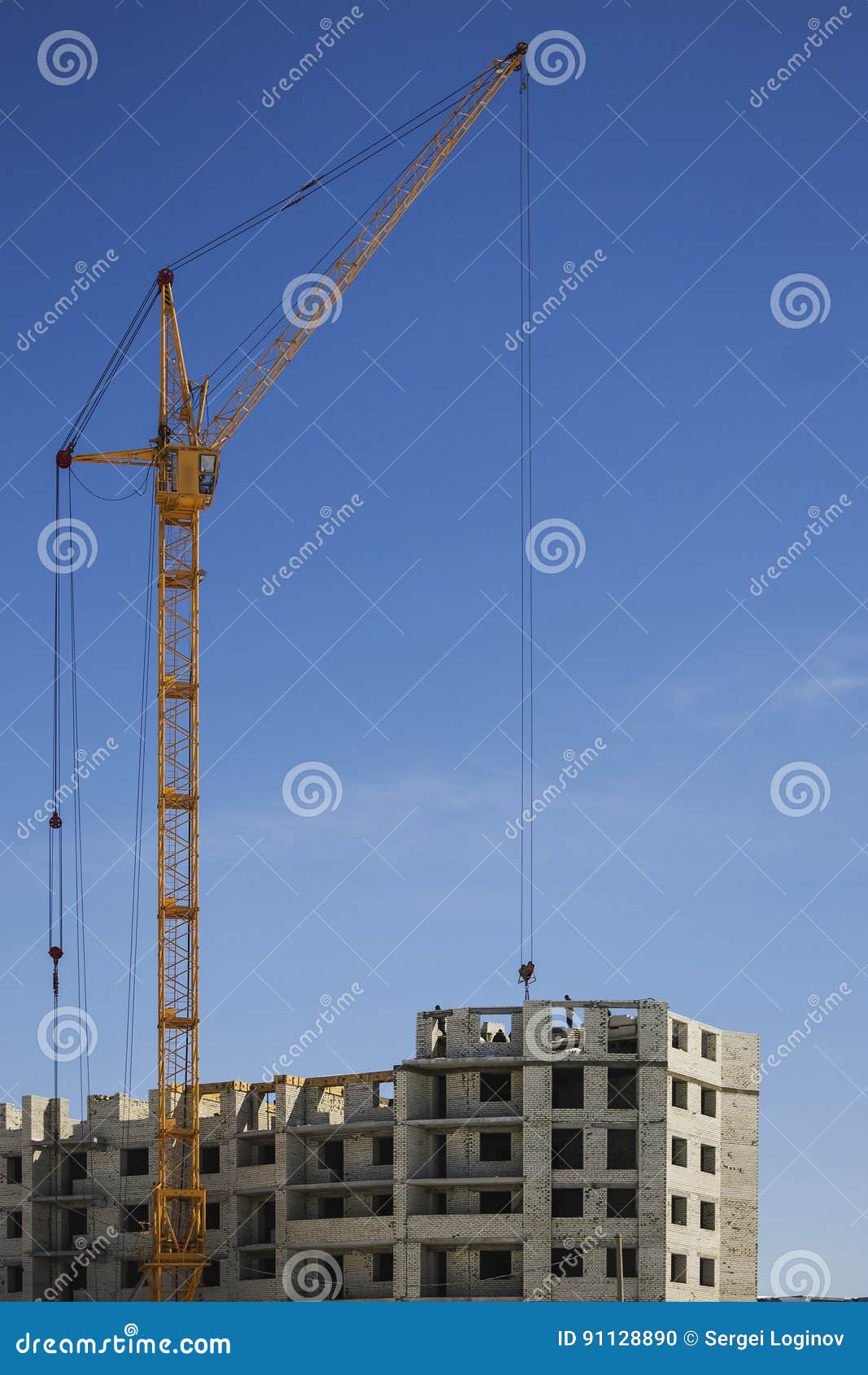 Reinforced Building With Structural Bracing On Facade Royalty-Free ...